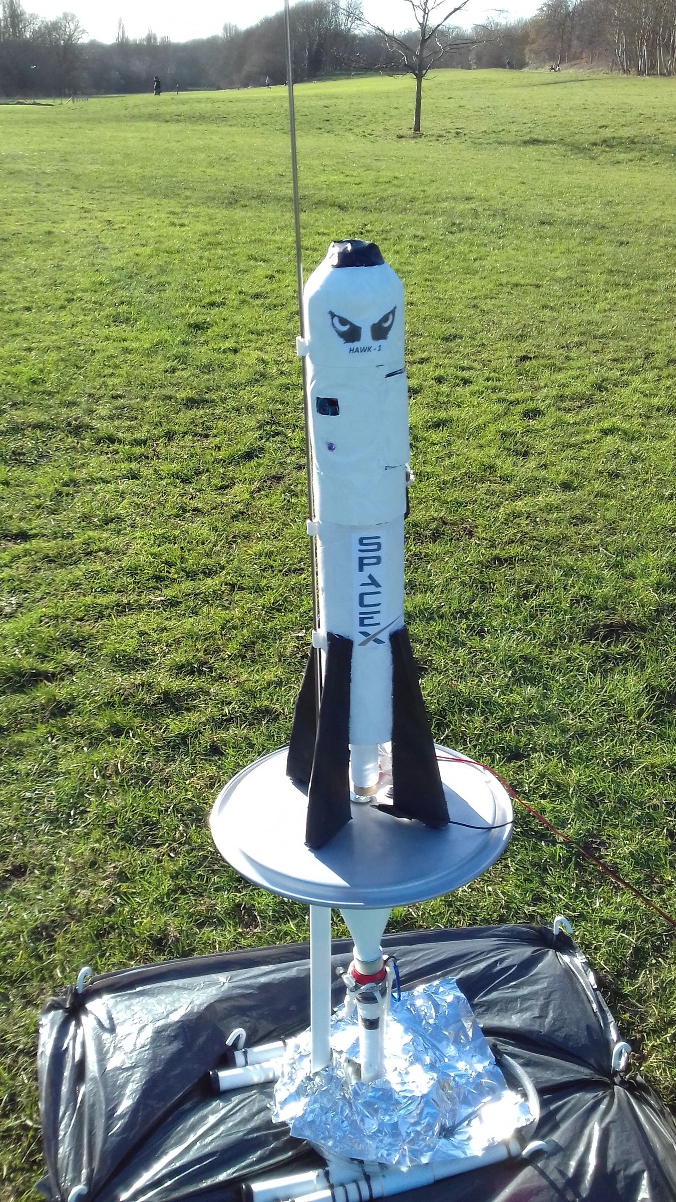 Remote Controlled Compressed Air Projectile (It's Not a Rocket ...