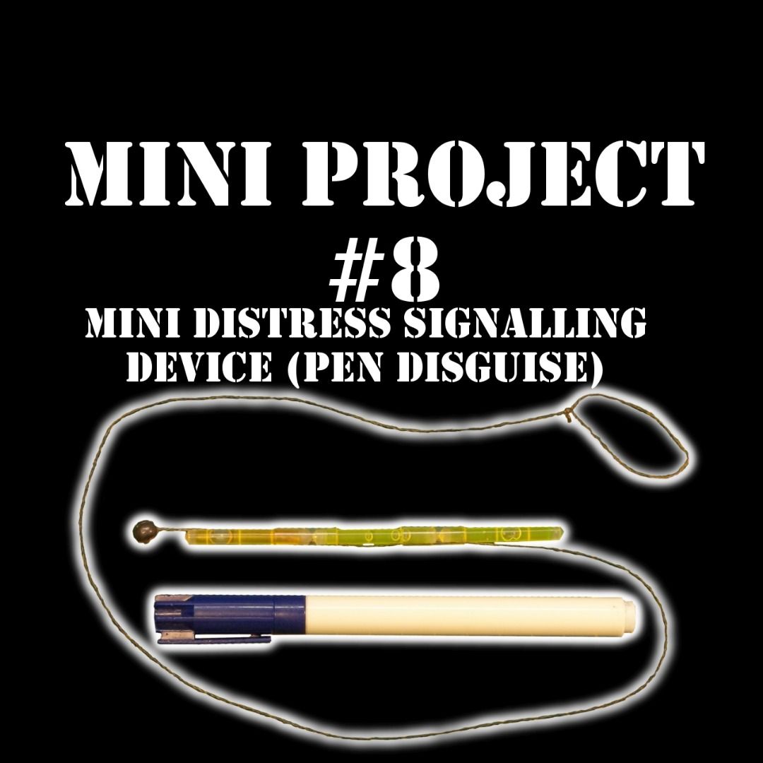 Mini Project #8: Mini Distress Signaling Device (Pen Disguise) : 4 ...