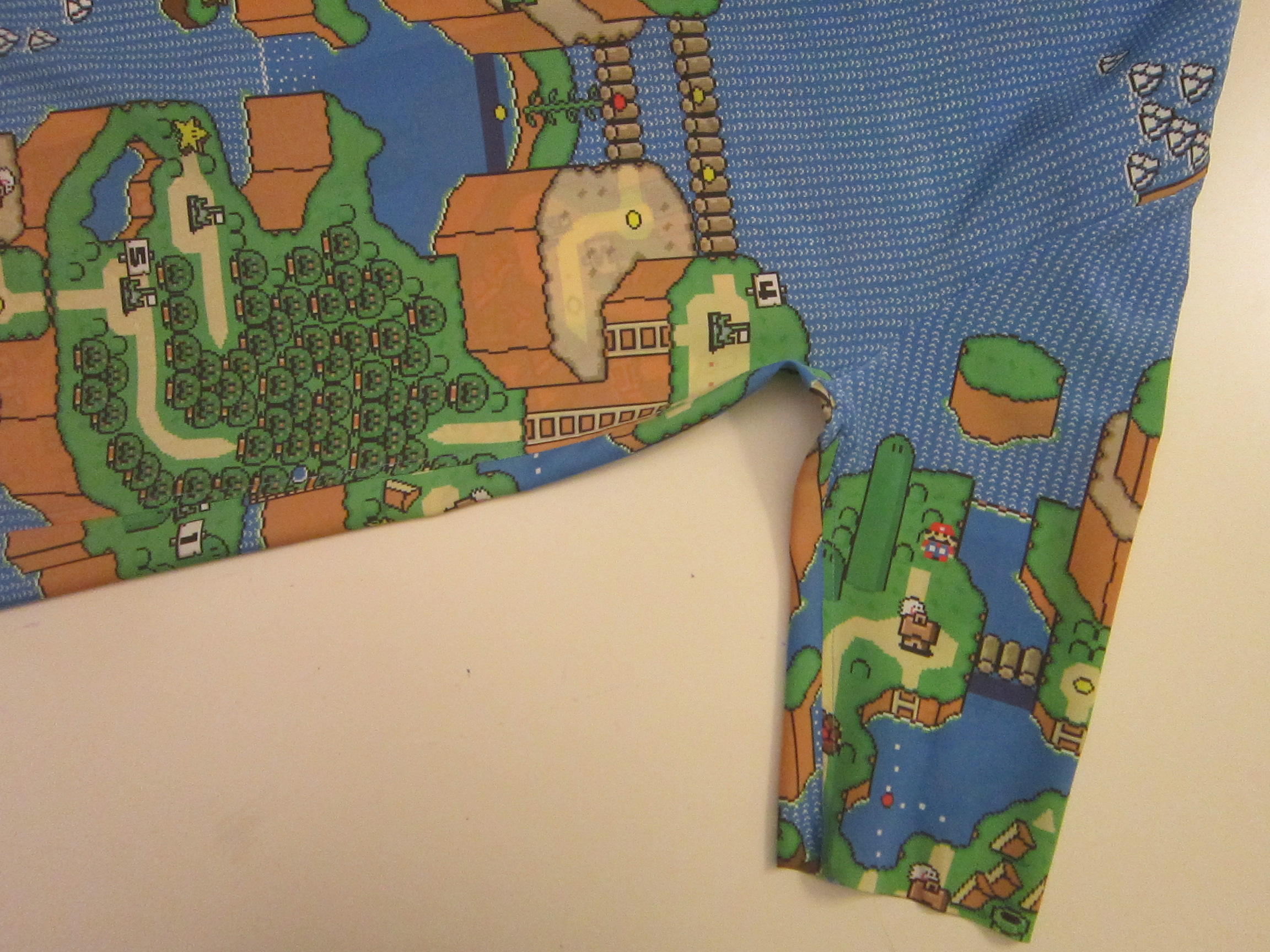 Super Mario Button Up Shirt : 13 Steps (with Pictures) - Instructables