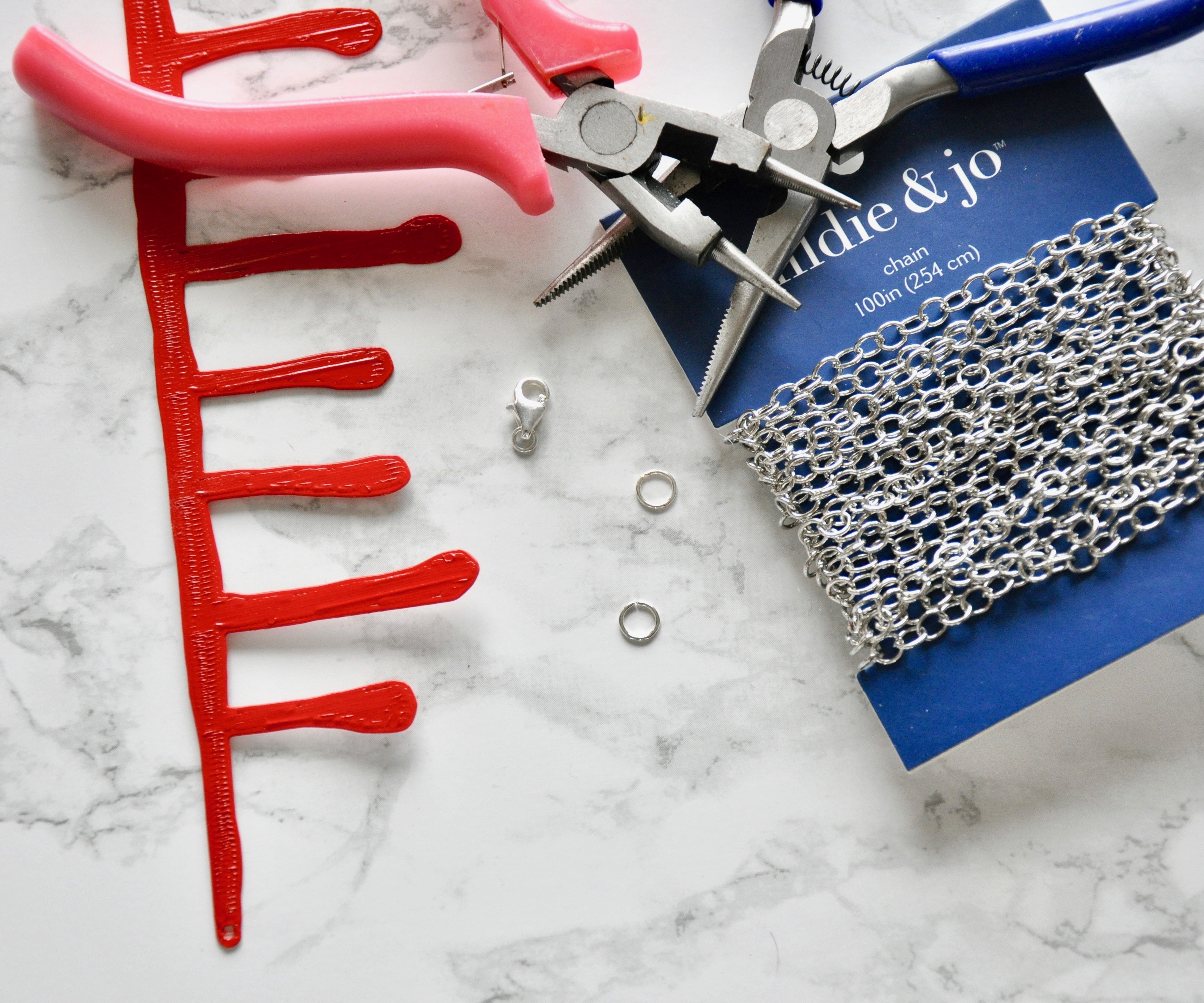 3D Print Halloween Jewelry - Stitched Neck and Dripping Bloody Neck : 6 ...