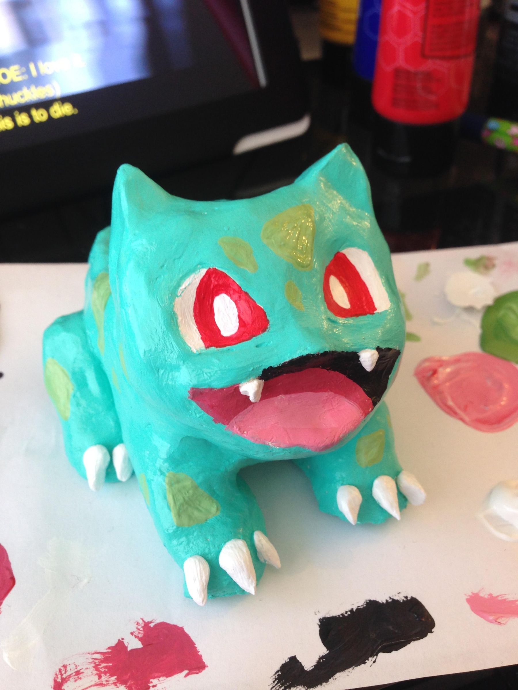 Bulbasaur Plant Holder : 5 Steps (with Pictures) - Instructables