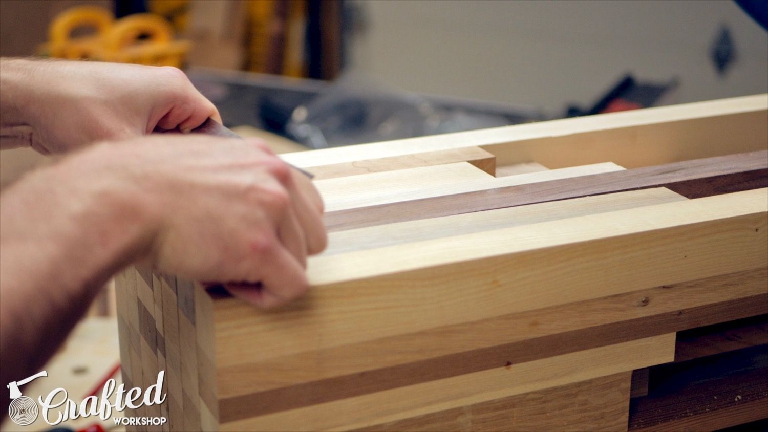 Scrap Wood End Grain End Table | How to Build : 11 Steps (with Pictures ...