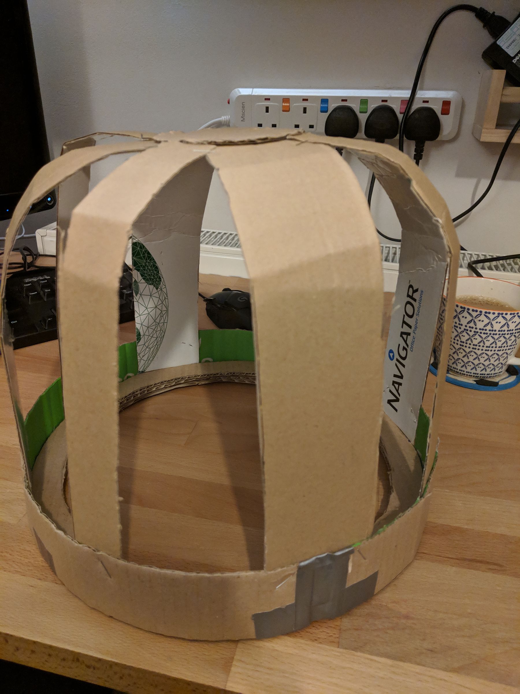 Recycled Power Armour Helmet : 19 Steps - Instructables
