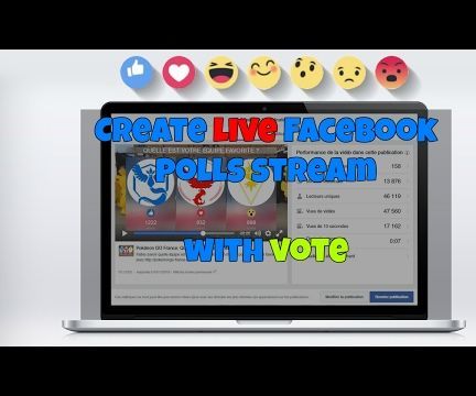 How to Stream Facebook Live Reactions Poll in Real-Time? - Instructables