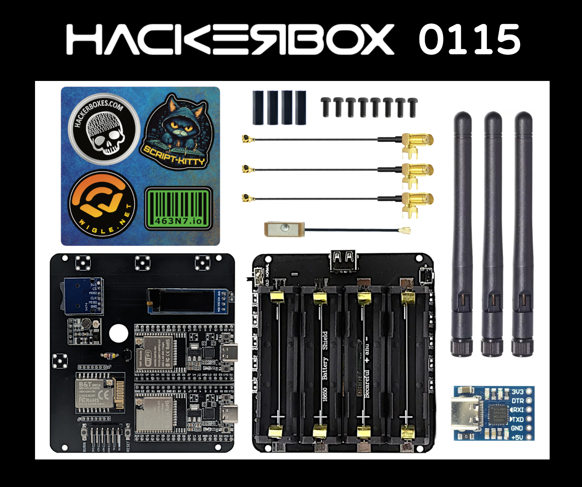 HackerBoxes's Projects - Instructables
