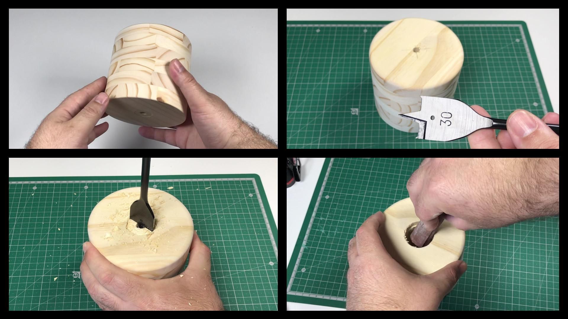 Glass & Pine Lamp : 5 Steps (with Pictures) - Instructables