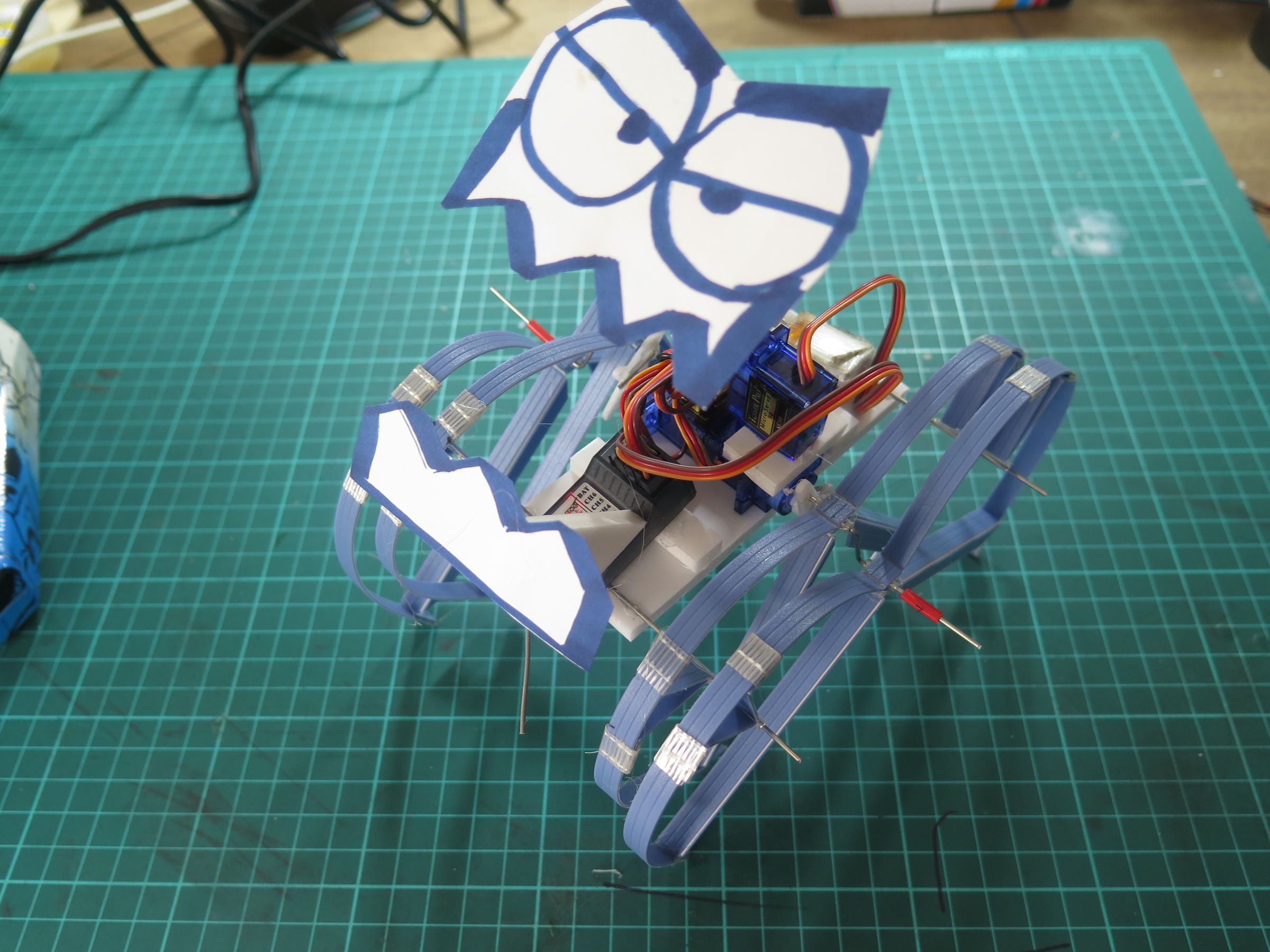 Bouncy Legs Walking Robot : 12 Steps (with Pictures) - Instructables