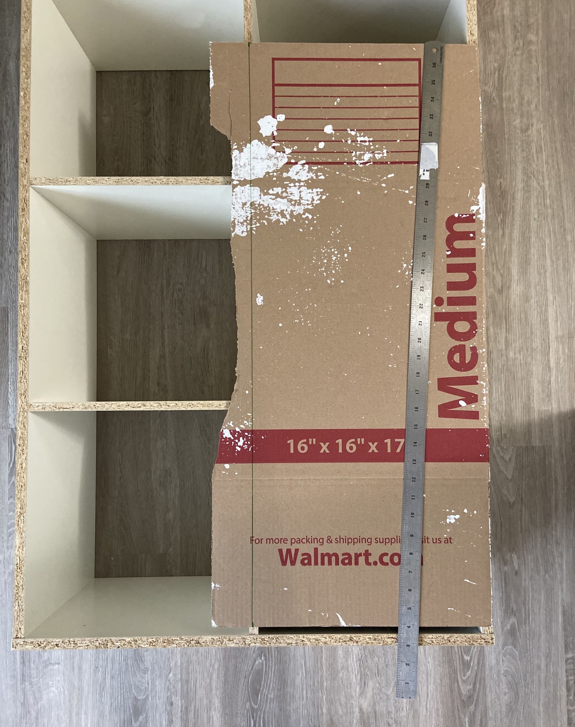 Making Backs for Shelves From Boxes : 5 Steps - Instructables