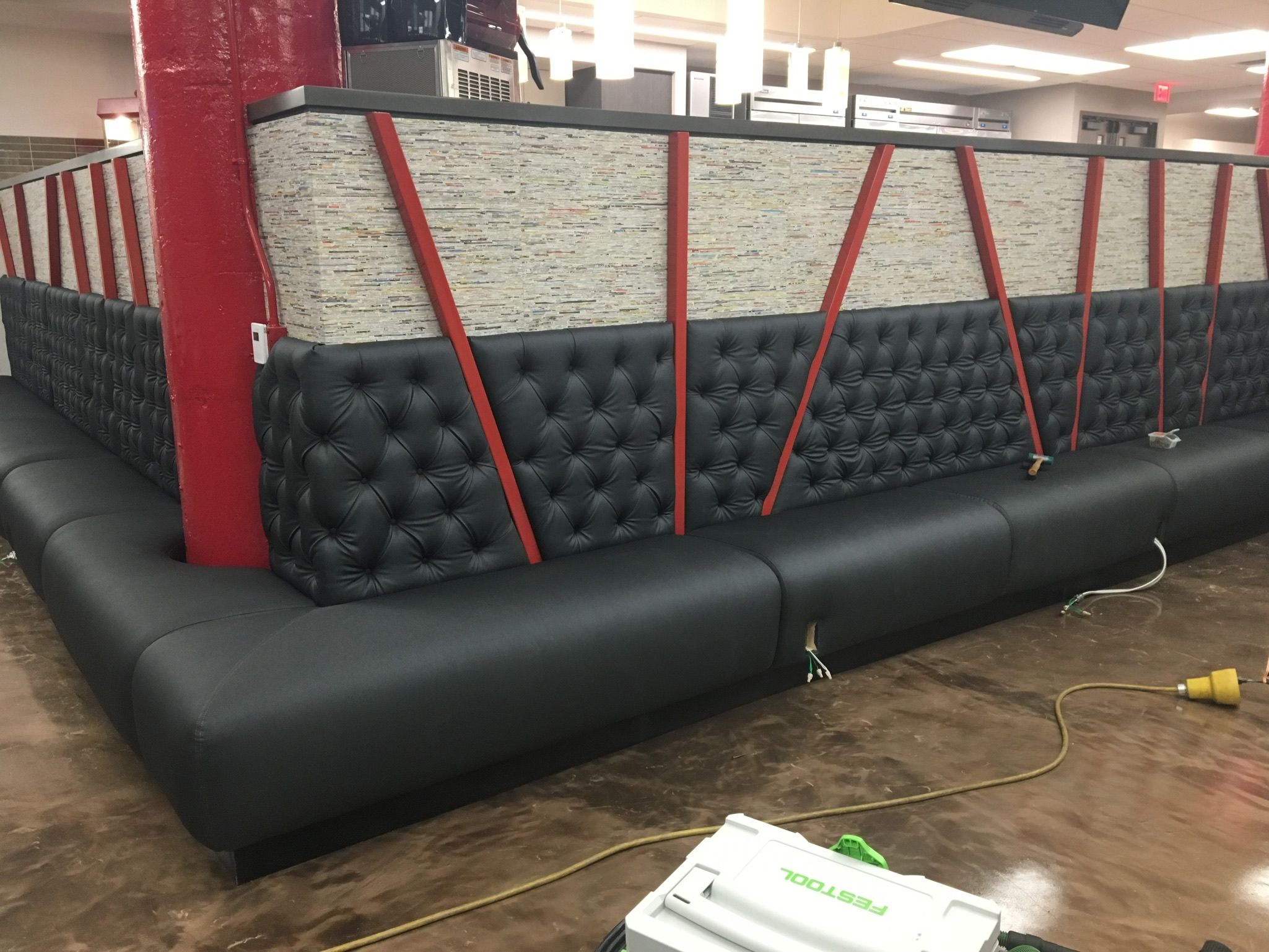 Cafeteria Banquette Seating (booth Seats) : 9 Steps (with Pictures ...