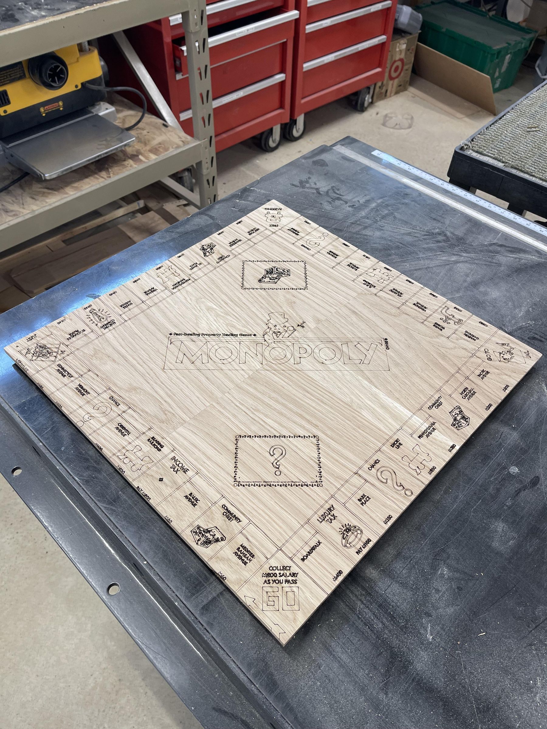Oak Monopoly Board : 16 Steps (with Pictures) - Instructables