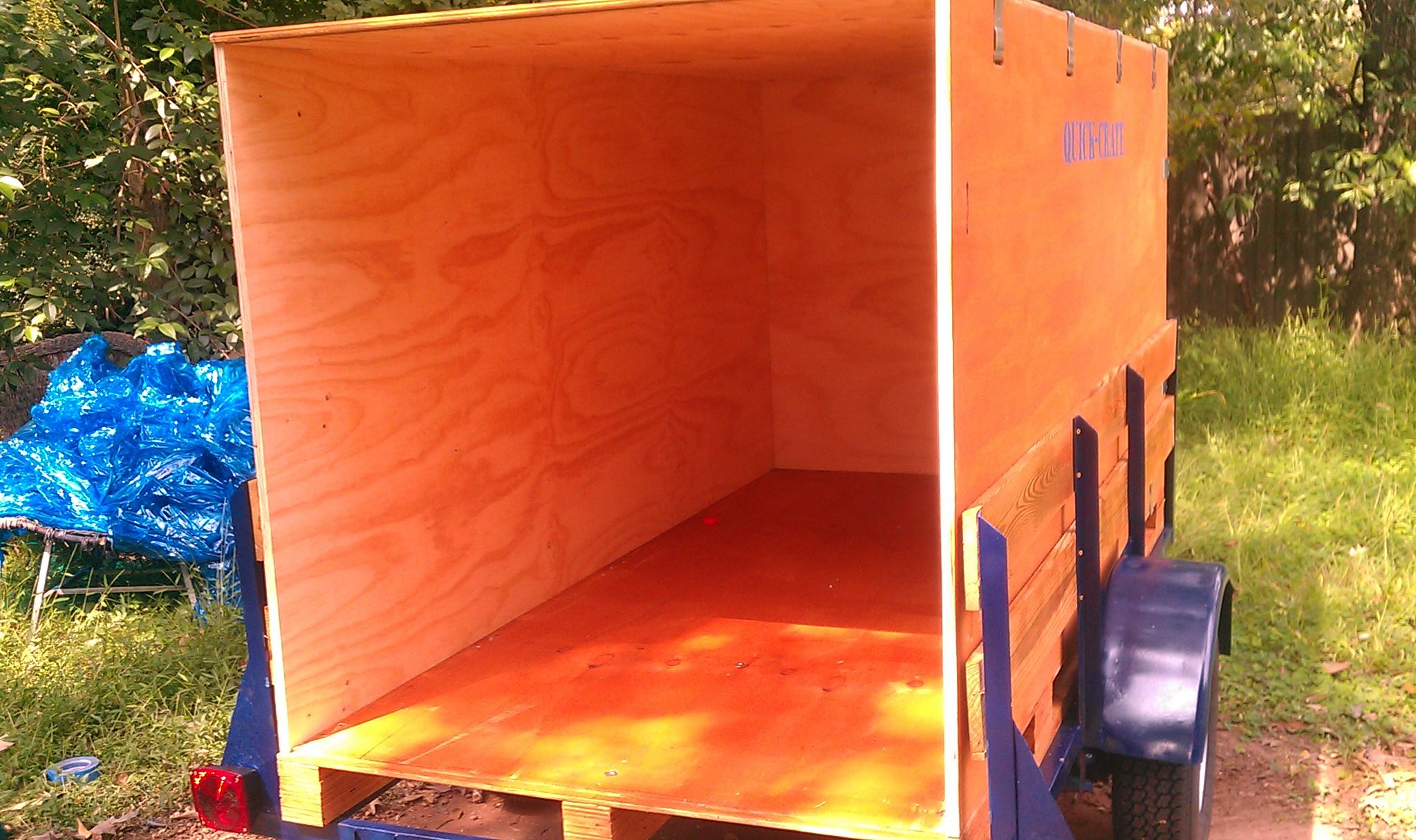 Quick-Crate Collapsible Utility Trailer : 6 Steps (with Pictures ...