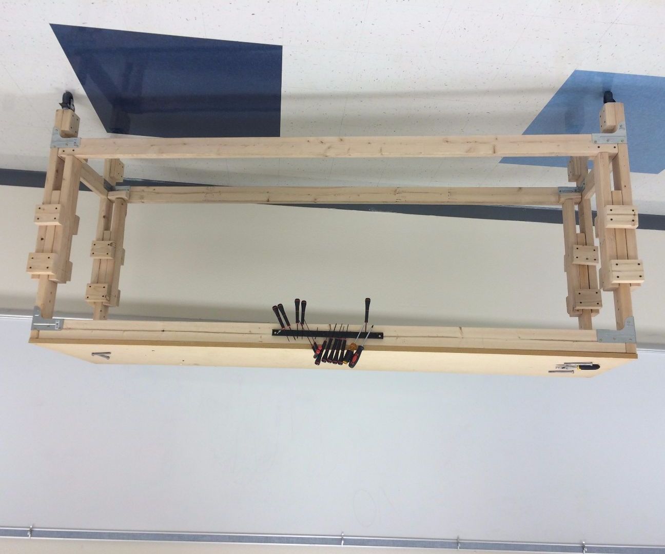 Build an Adjustable Stand Up Workbench : 7 Steps (with Pictures ...