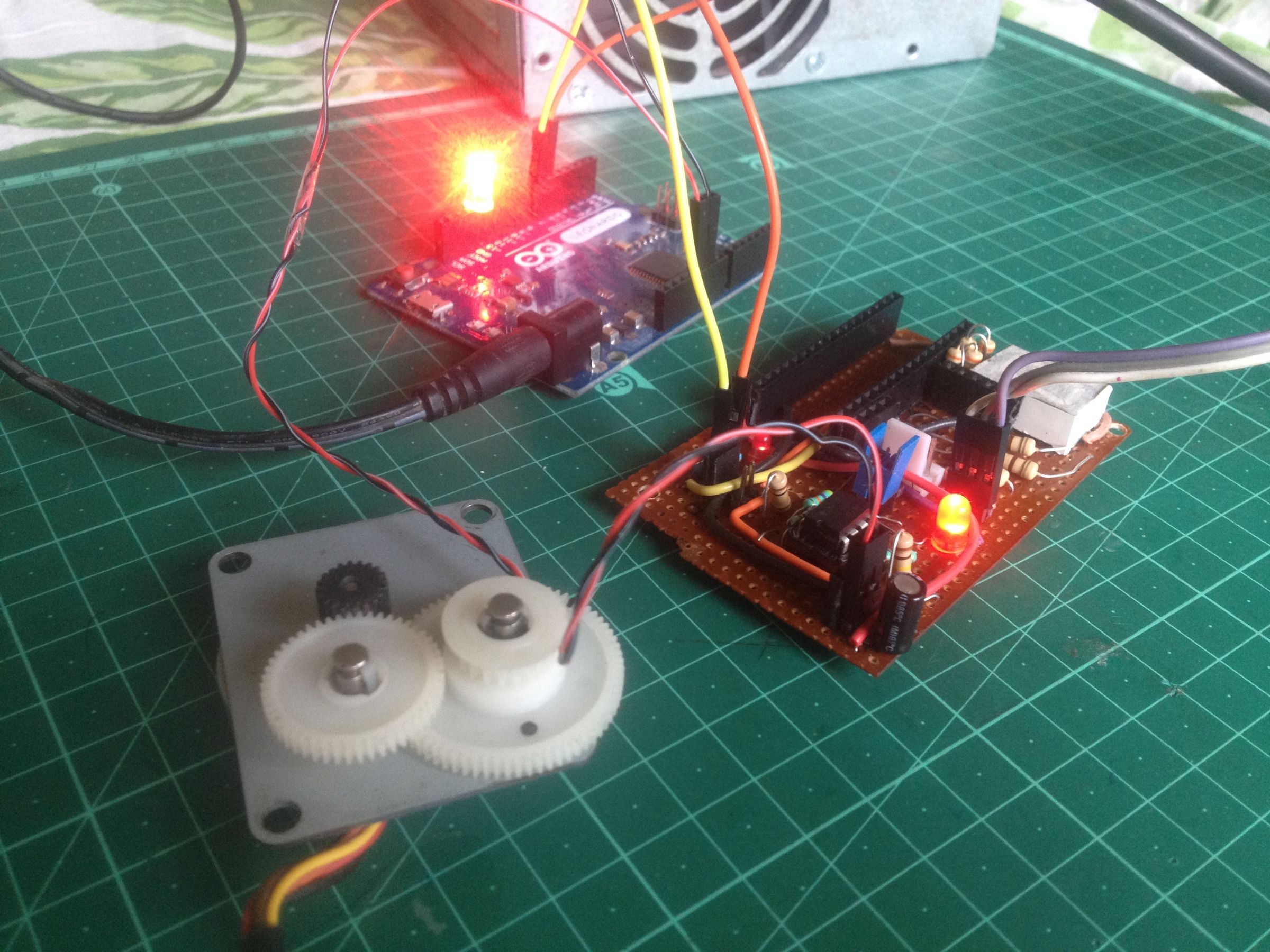 Use a Stepper Motor As a Rotary Encoder : 9 Steps (with Pictures ...