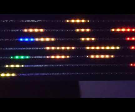 Arduino Audio Spectrum Shield WS2812 LED Display : 8 Steps - Instructables