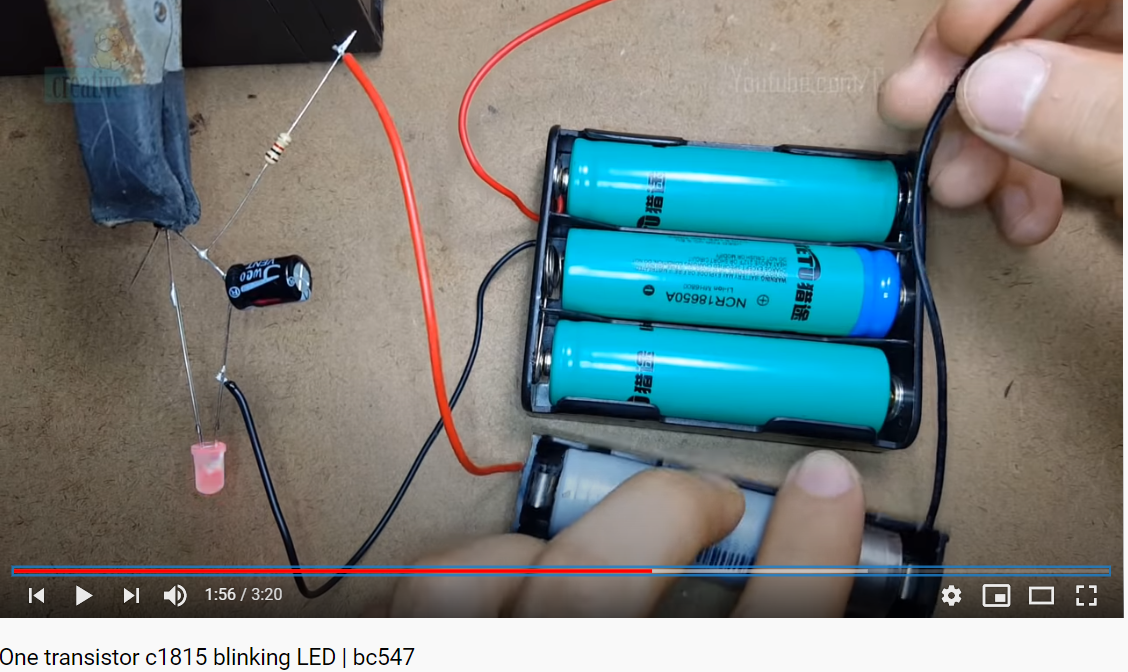 Simple Blinking LED Circuit : 5 Steps (with Pictures) - Instructables