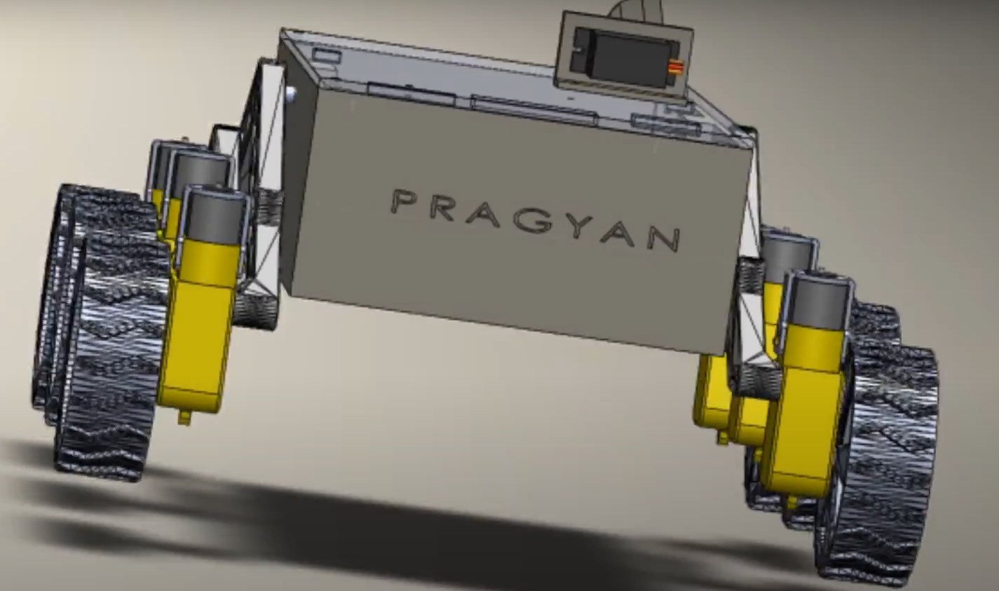 Working Model of Chandrayaan-3 Pragyan Lunar Rover : 6 Steps (with ...
