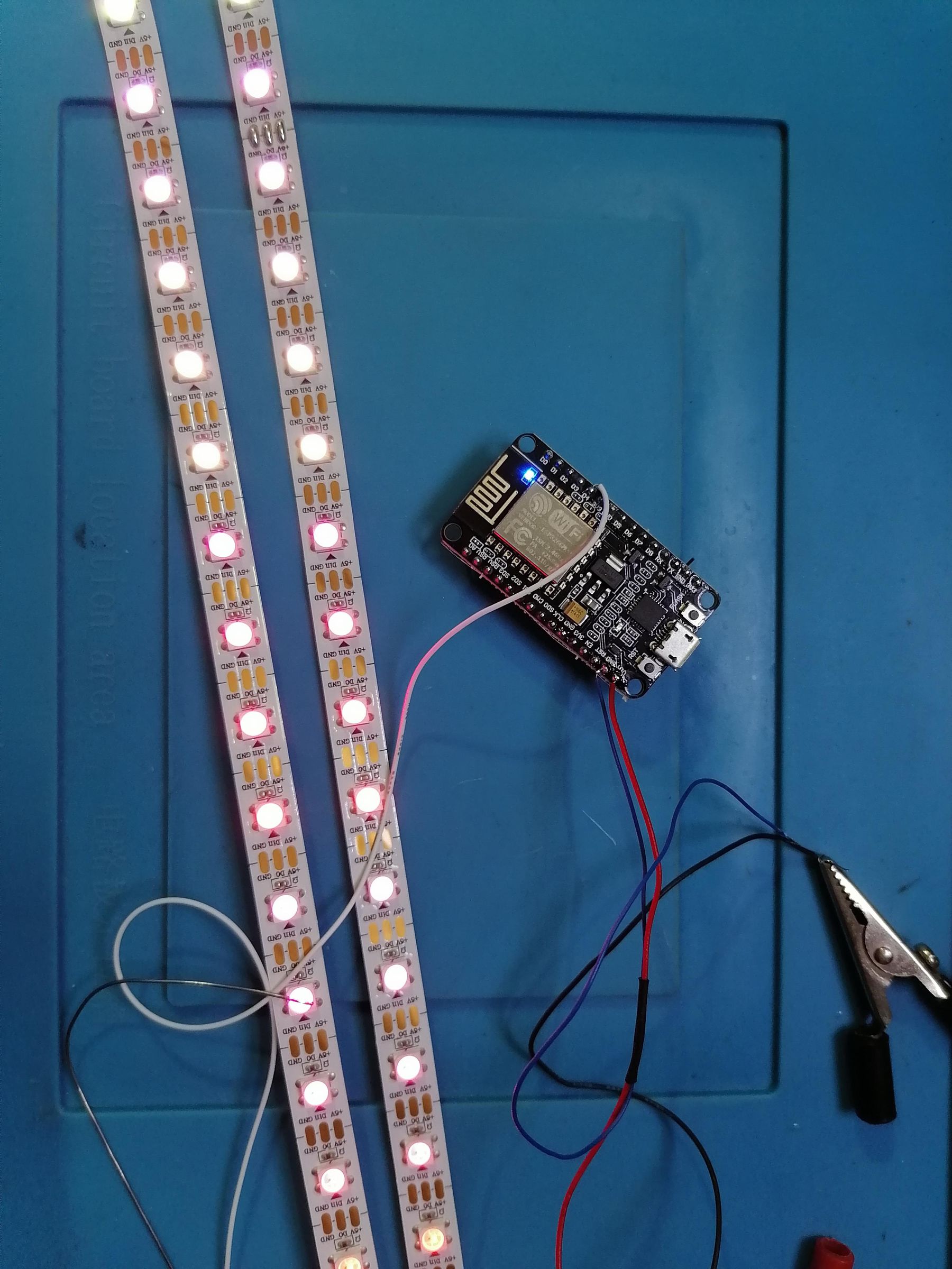 DIY Monitor ScreenBar WiFi RGB LED : 20 Steps (with Pictures ...