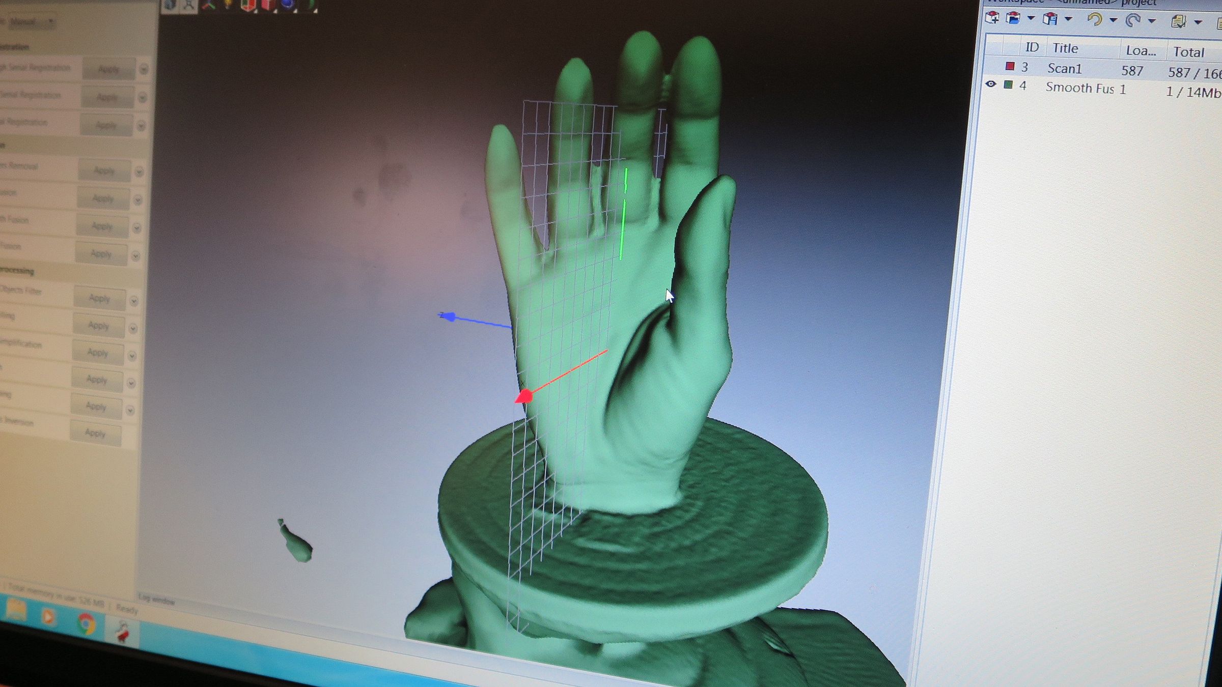 3D Scanning My Hand and Printing the Perfect Glove Mannequin : 8 Steps ...