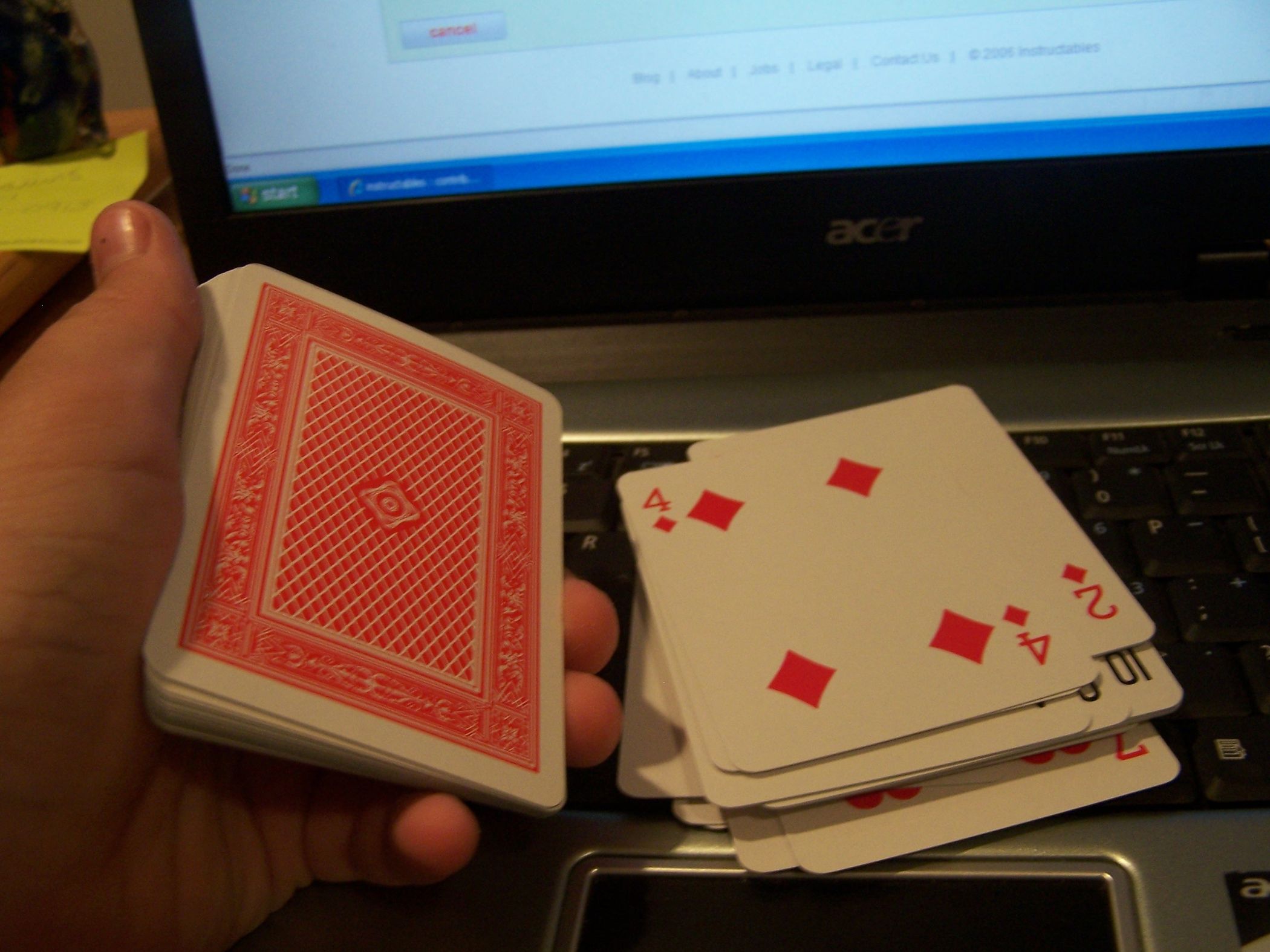 The "talking" Card Trick : 4 Steps - Instructables