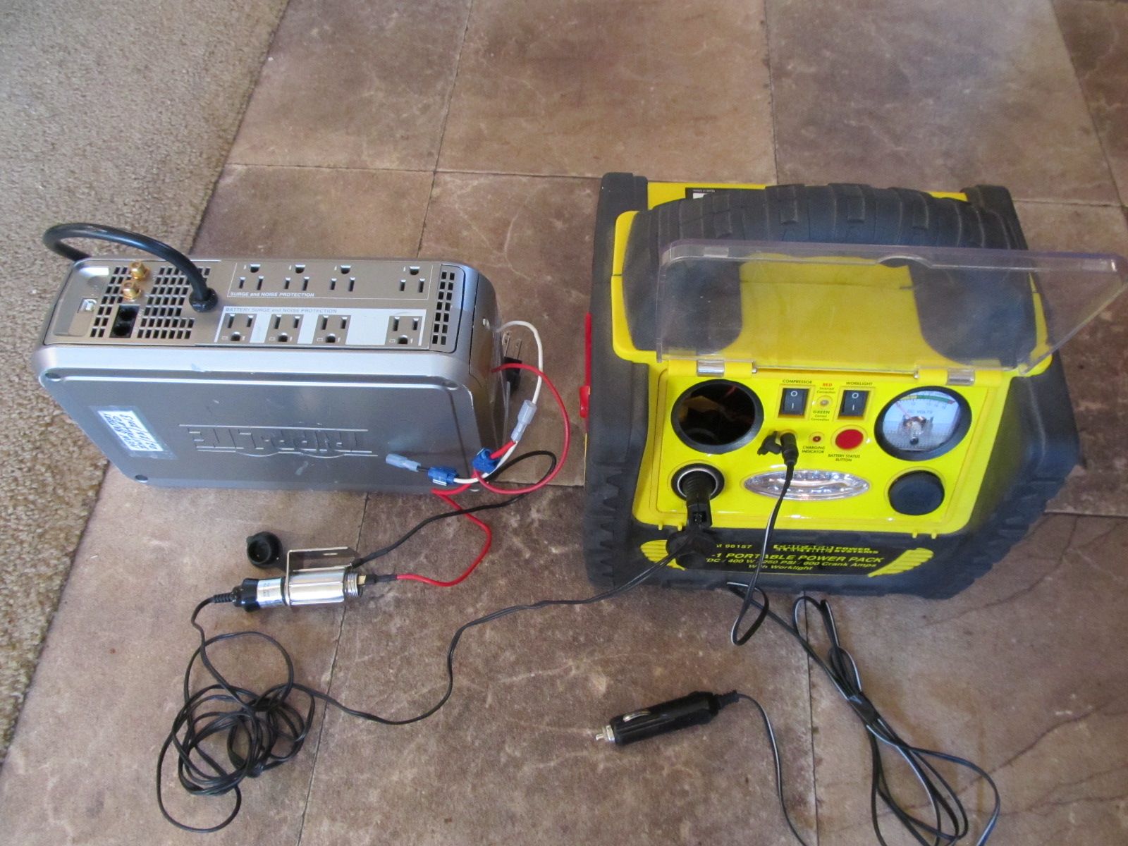 Turning a 110 Volt AC Back Up Power Supply Into a Solar Charged Power ...