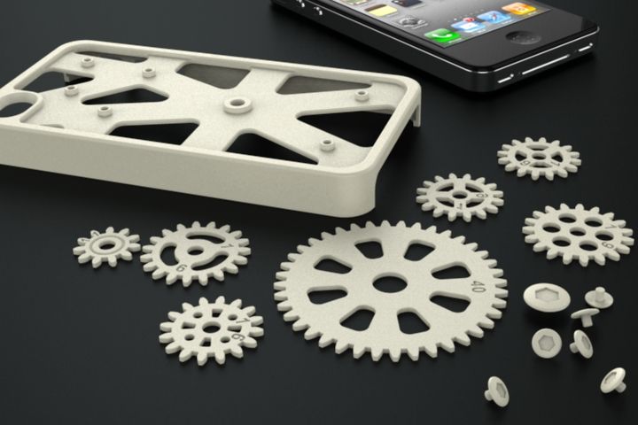 3d Printed Iphone Case Gears