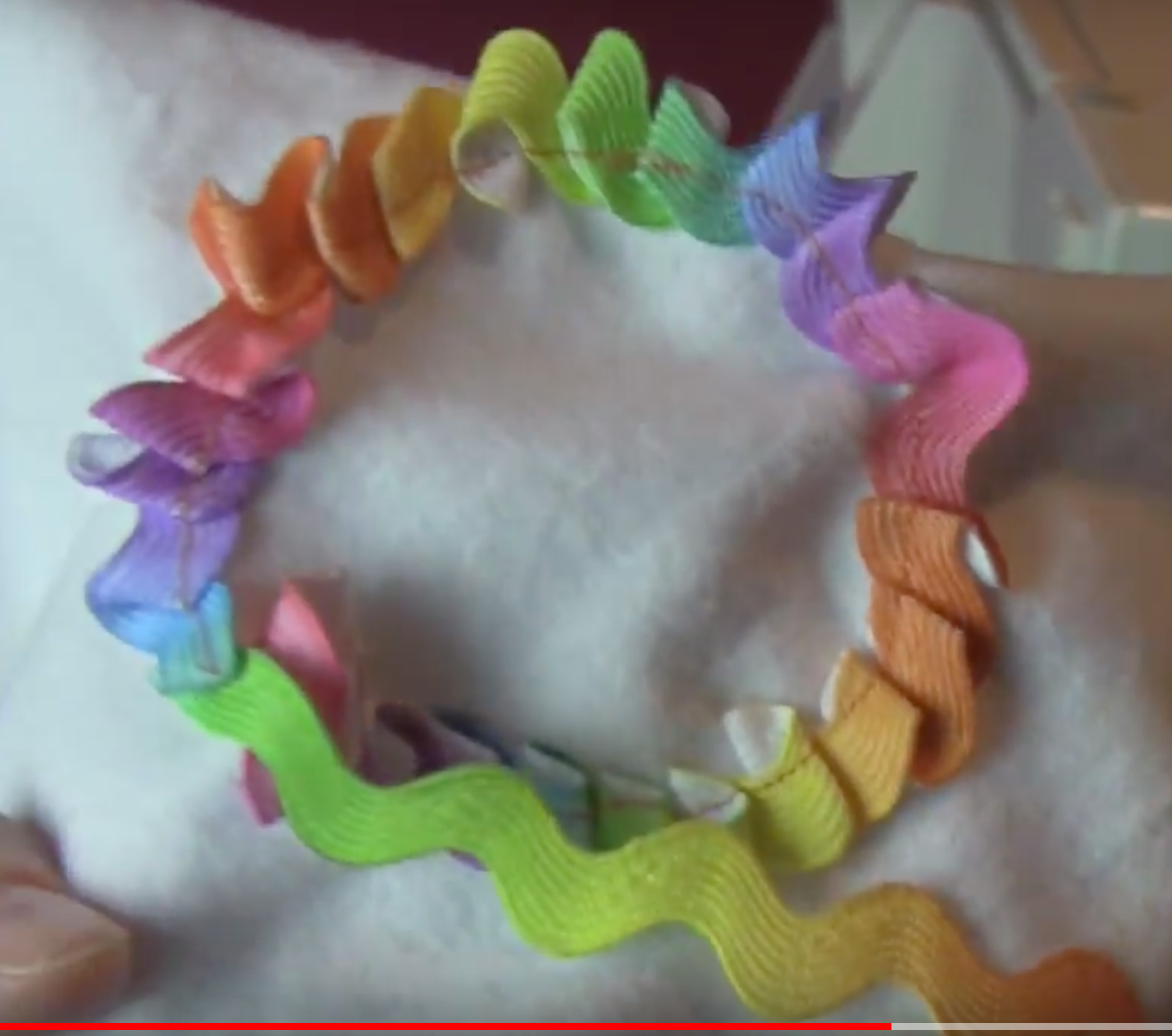 Rainbow Rick Rack - 1/2-Hour Shorts Upgrade : 3 Steps (with Pictures ...