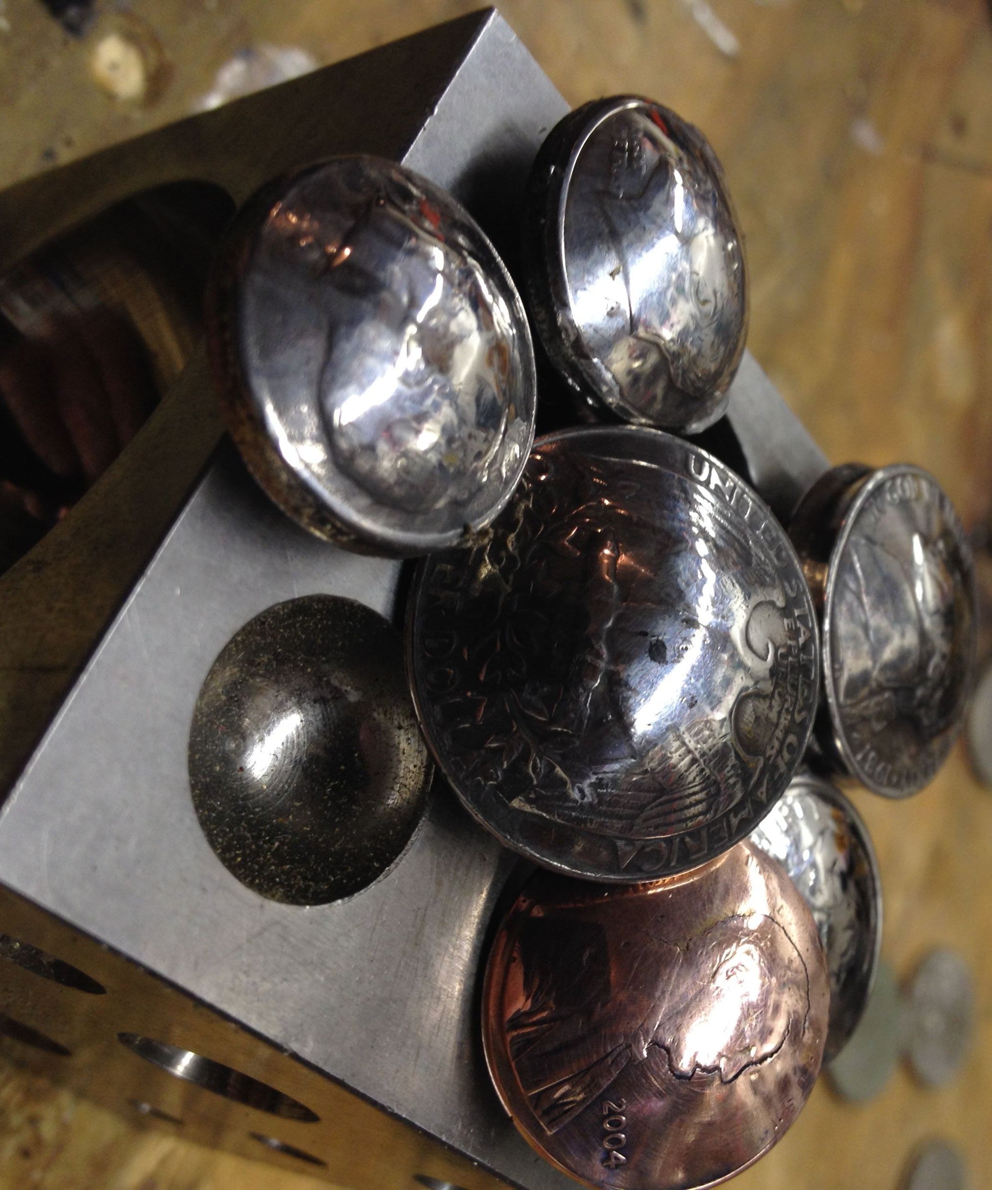 Coin Buttons : 3 Steps (with Pictures) - Instructables