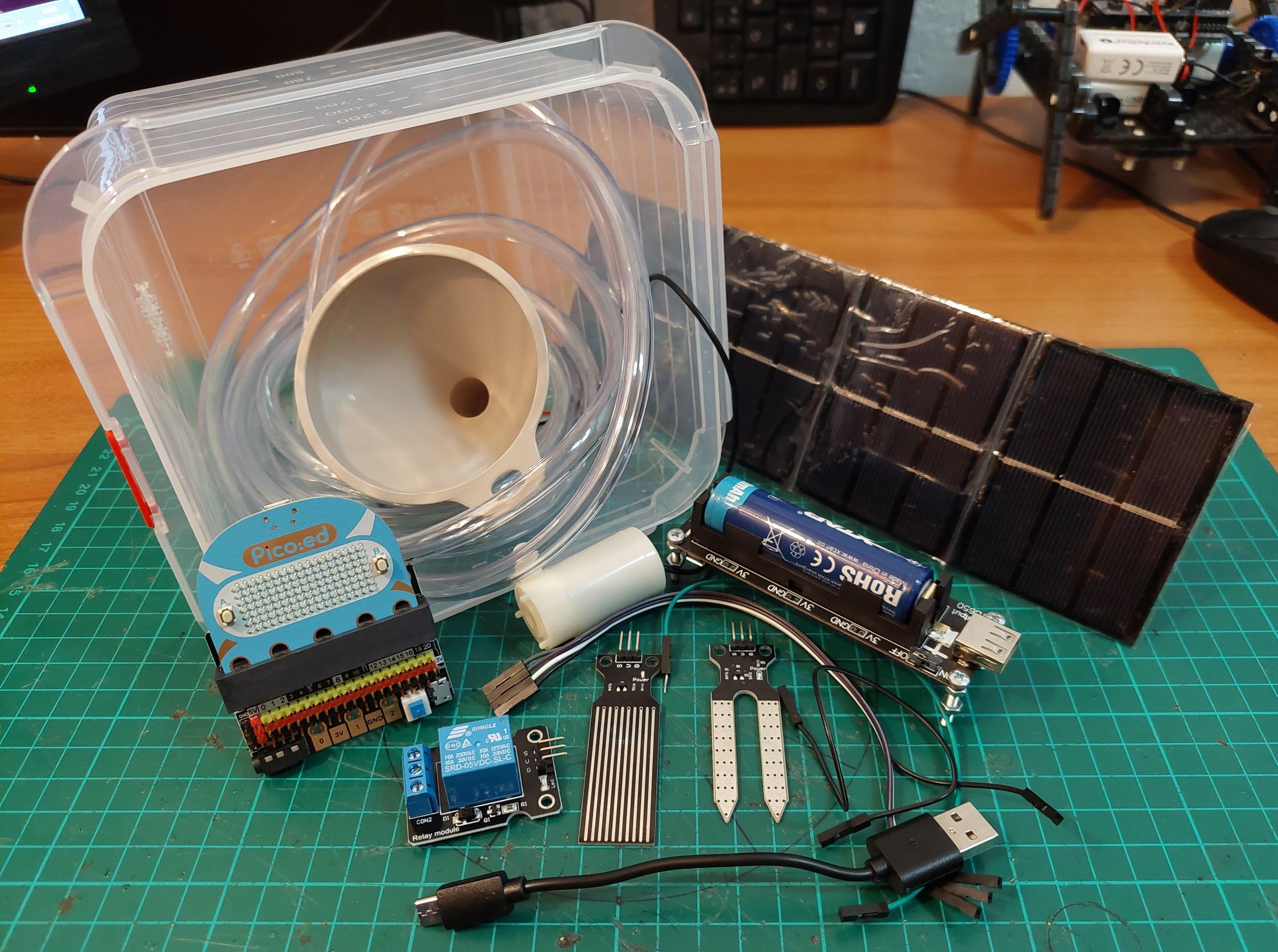 Automatic Watering System Using Pico:ed V2 : 13 Steps (with Pictures) - Instructables