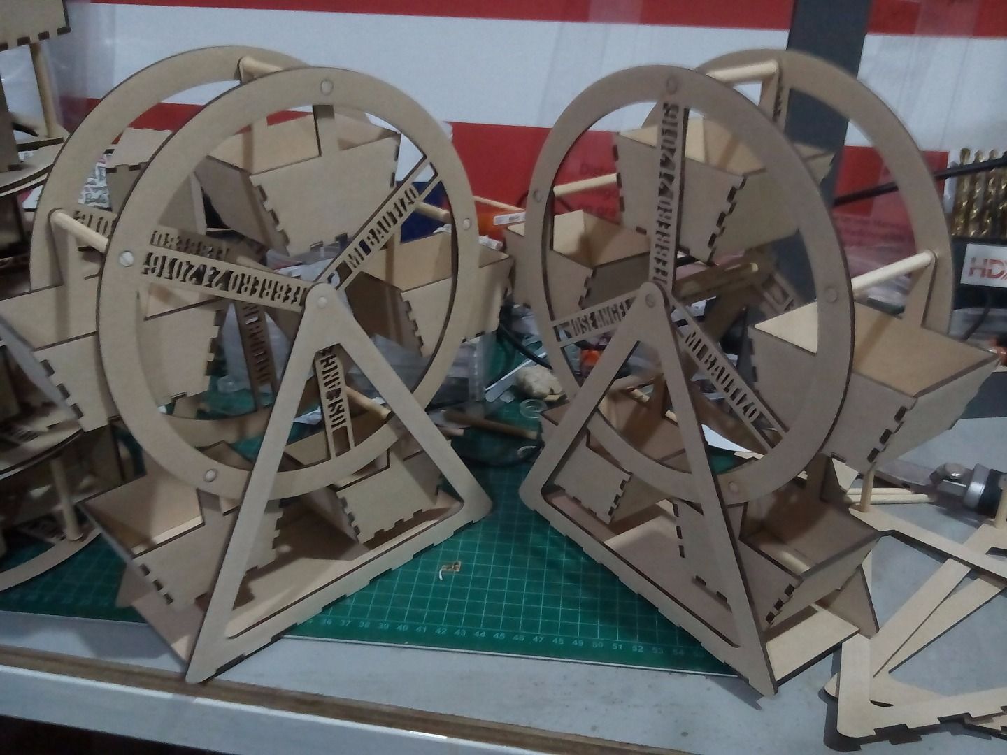 MDF Ferris Wheel for Event (with Pictures) - Instructables