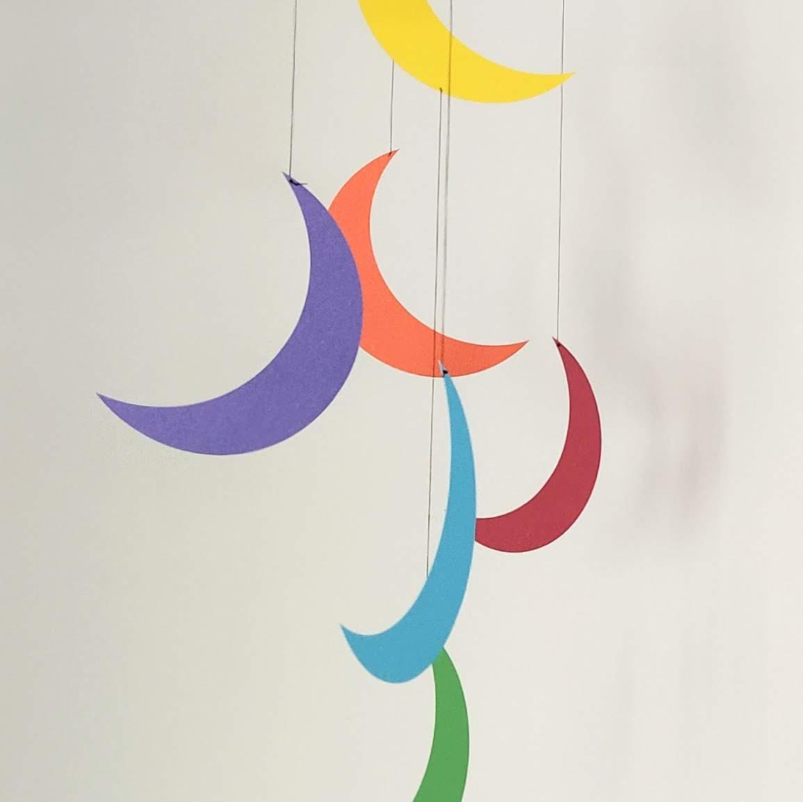 Embossed Greeting Card With Paper Moon Mobile : 10 Steps (with Pictures ...