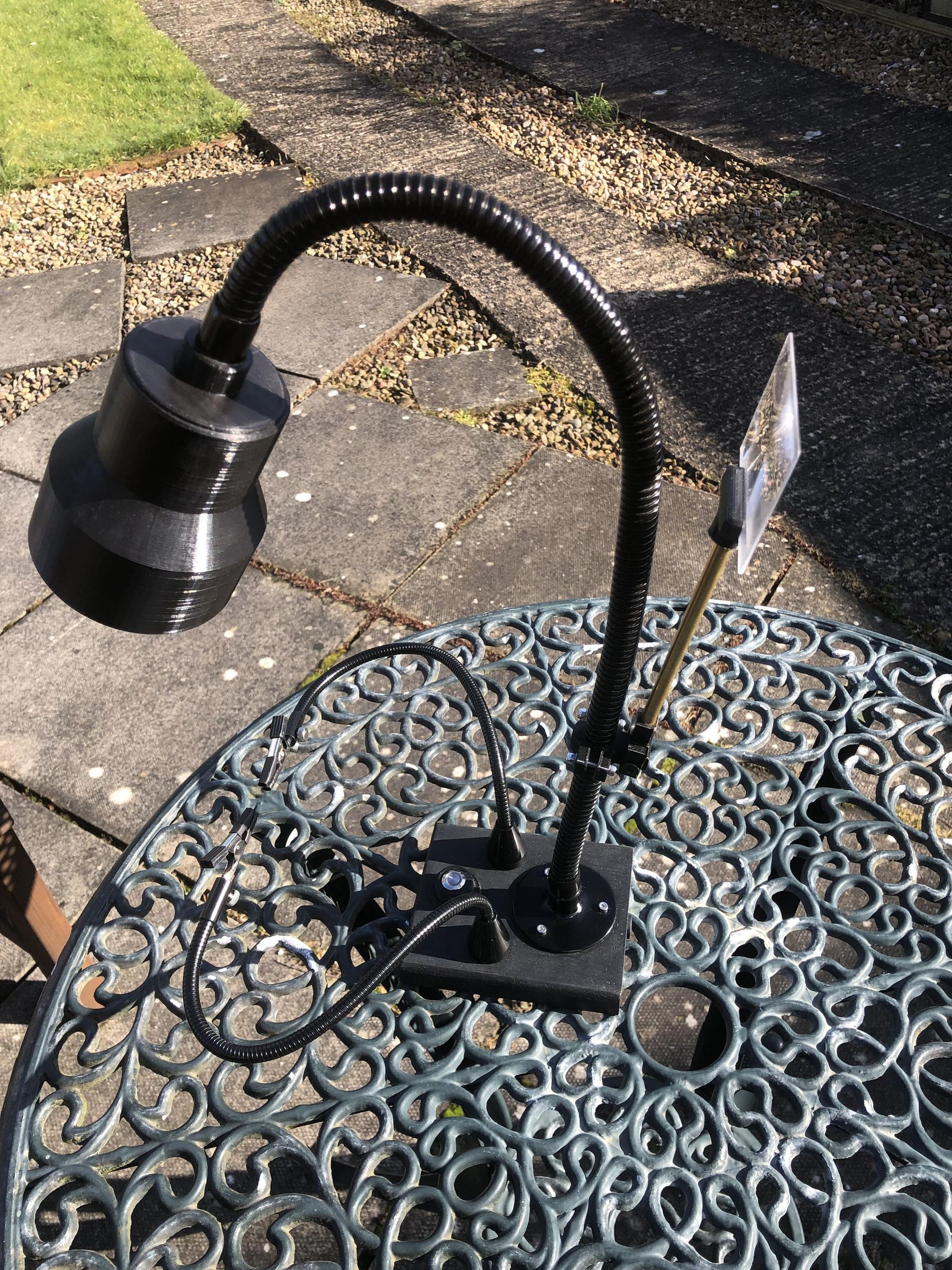 Ultimate Desktop LED Lamp, With Gooseneck Arm, Helping Hands and ...