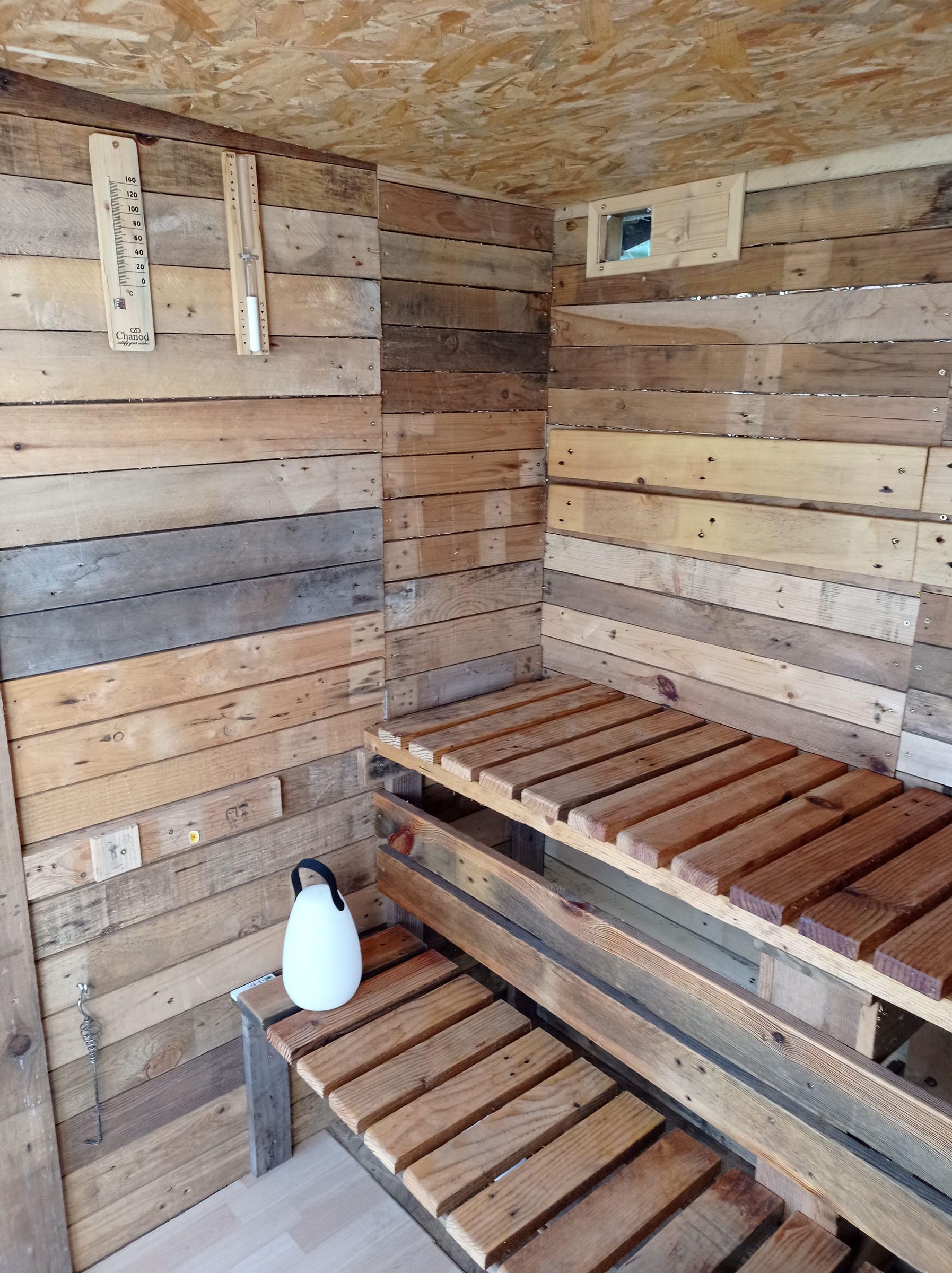 My Pallet Sauna : 12 Steps (with Pictures) - Instructables