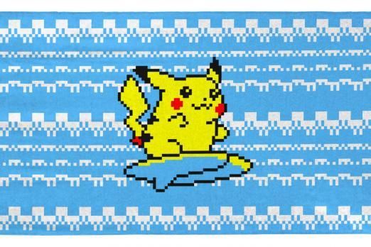 8 Bit Pikachu Grid