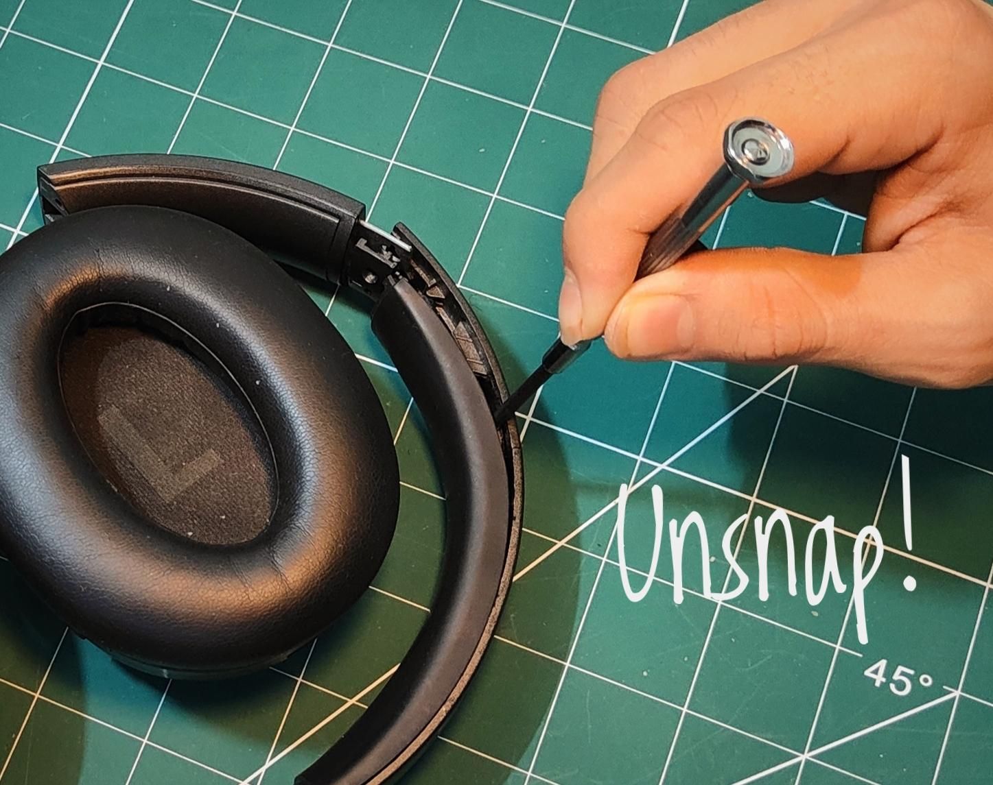 DIY Headphone Repair- Designing Custom Replacement Part : 16 Steps ...