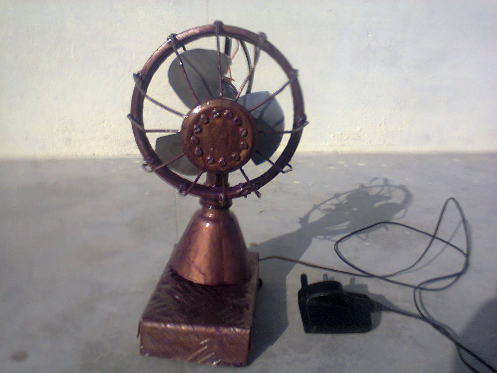 Rustic Table Fan From Scratch : 10 Steps - Instructables