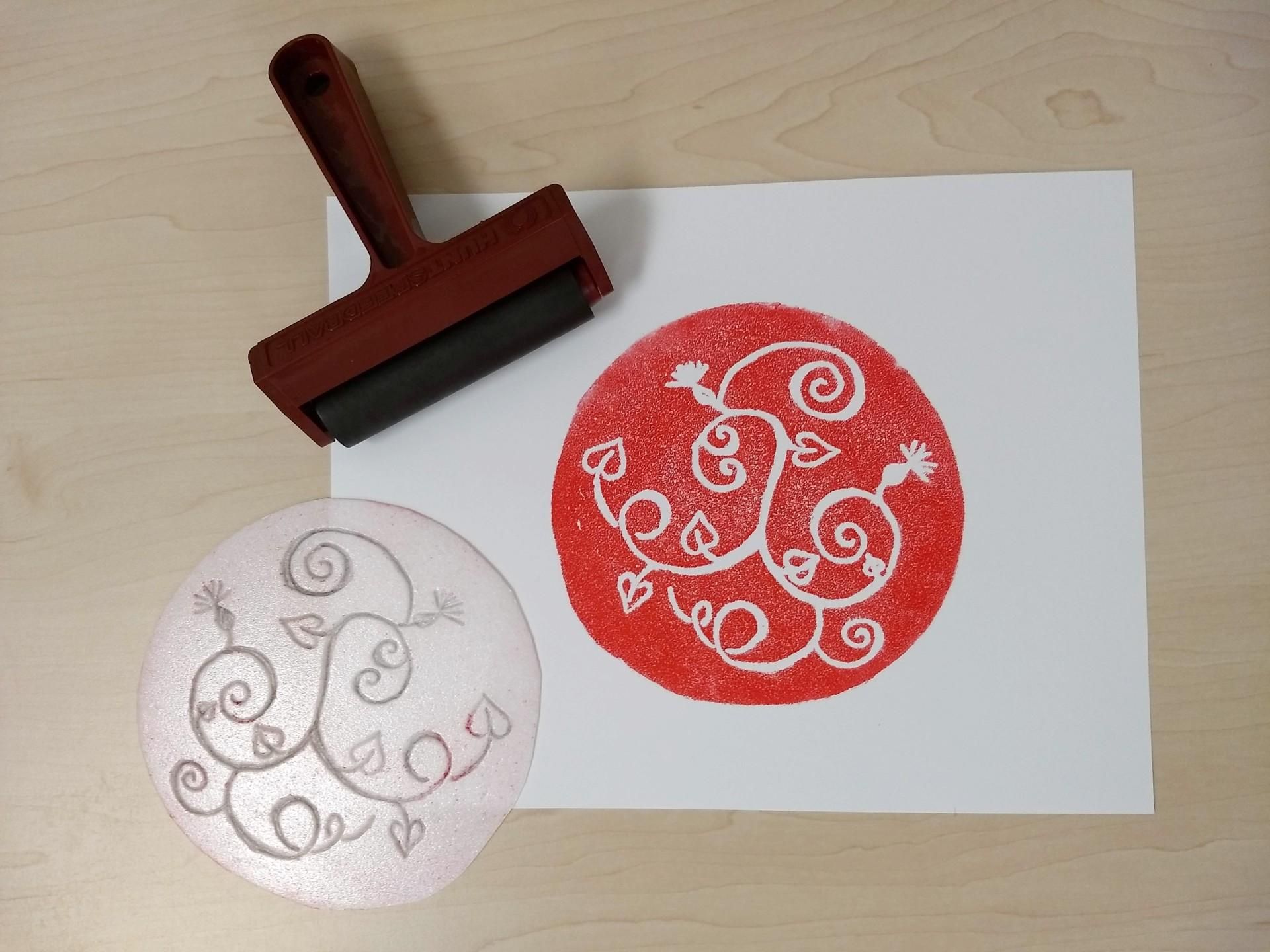 Foam Printmaking With Take Out Containers : 6 Steps (with Pictures ...