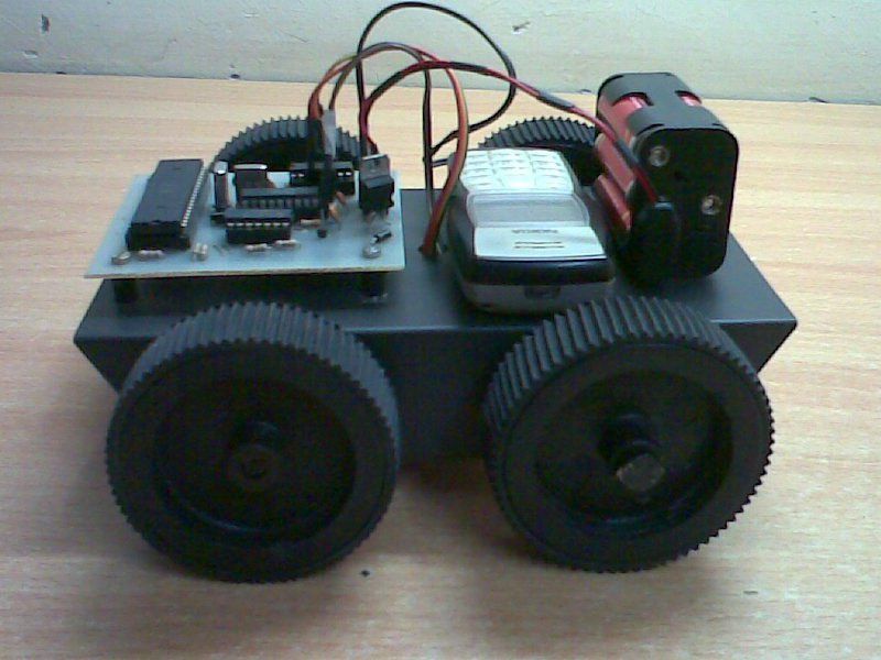 Cellphone Operated Robot : 5 Steps - Instructables