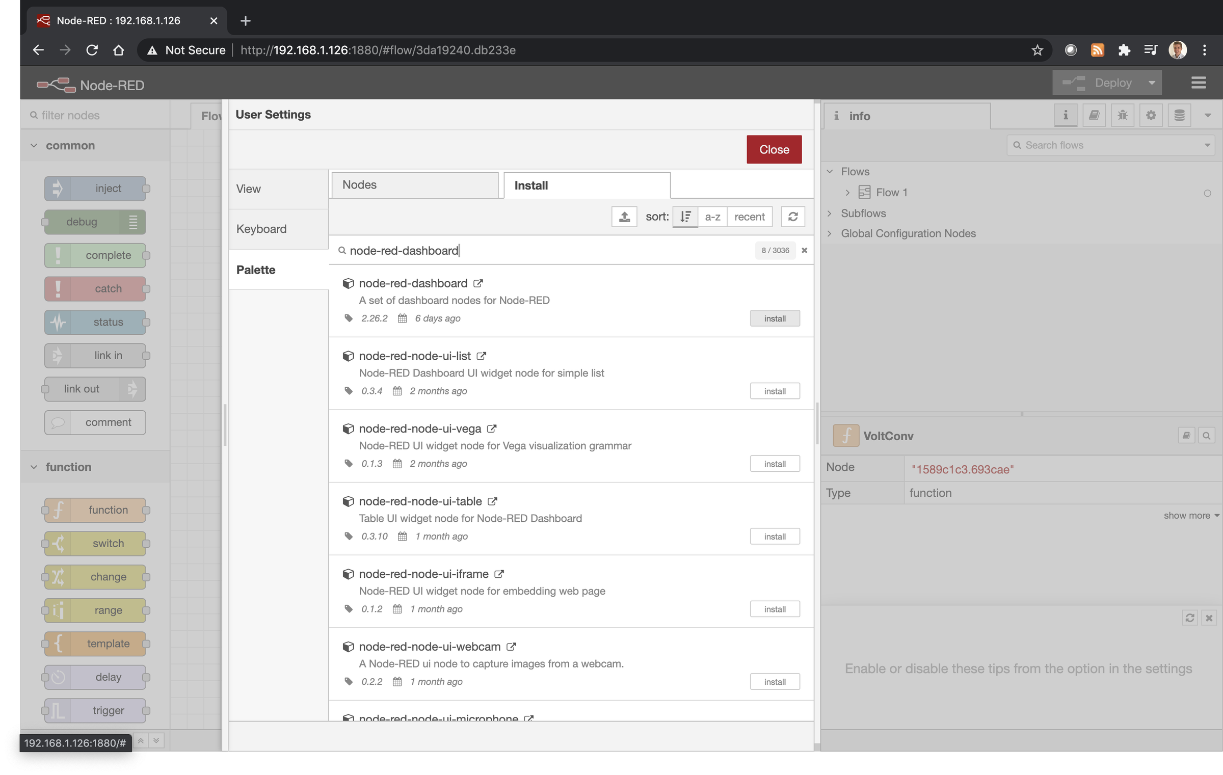 How to Build WiFi Sensors and UI in Node-RED on Raspberry Pi : 15 Steps ...
