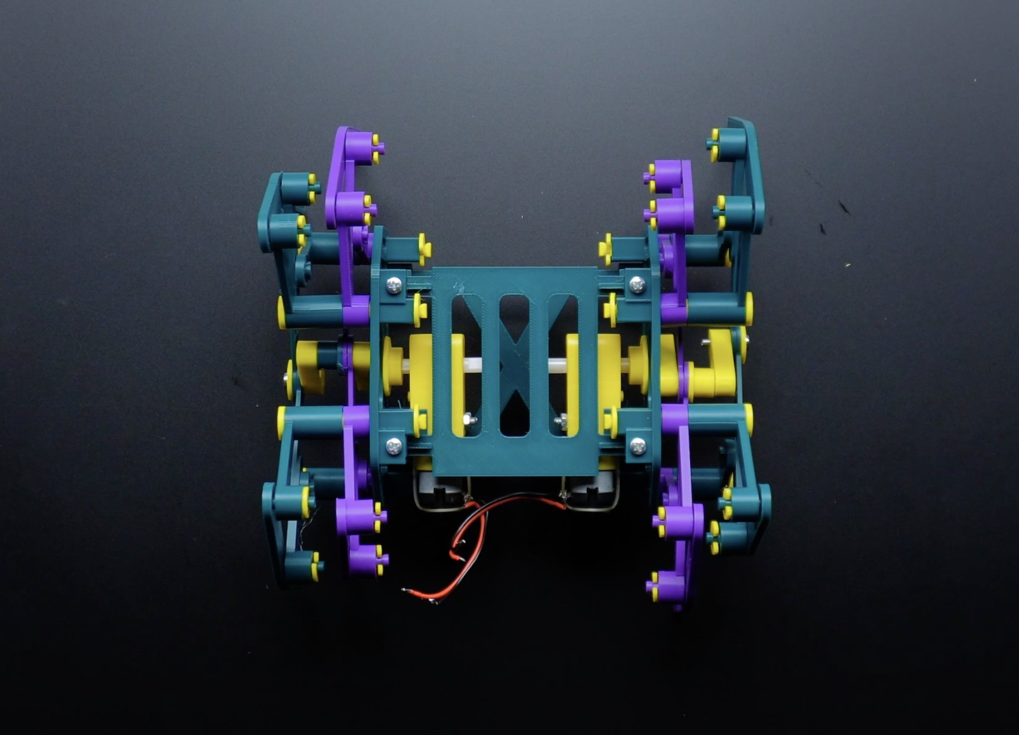 3D Printed Theo Jansen Style Octopod Robot (Arduino Based) : 7 Steps ...