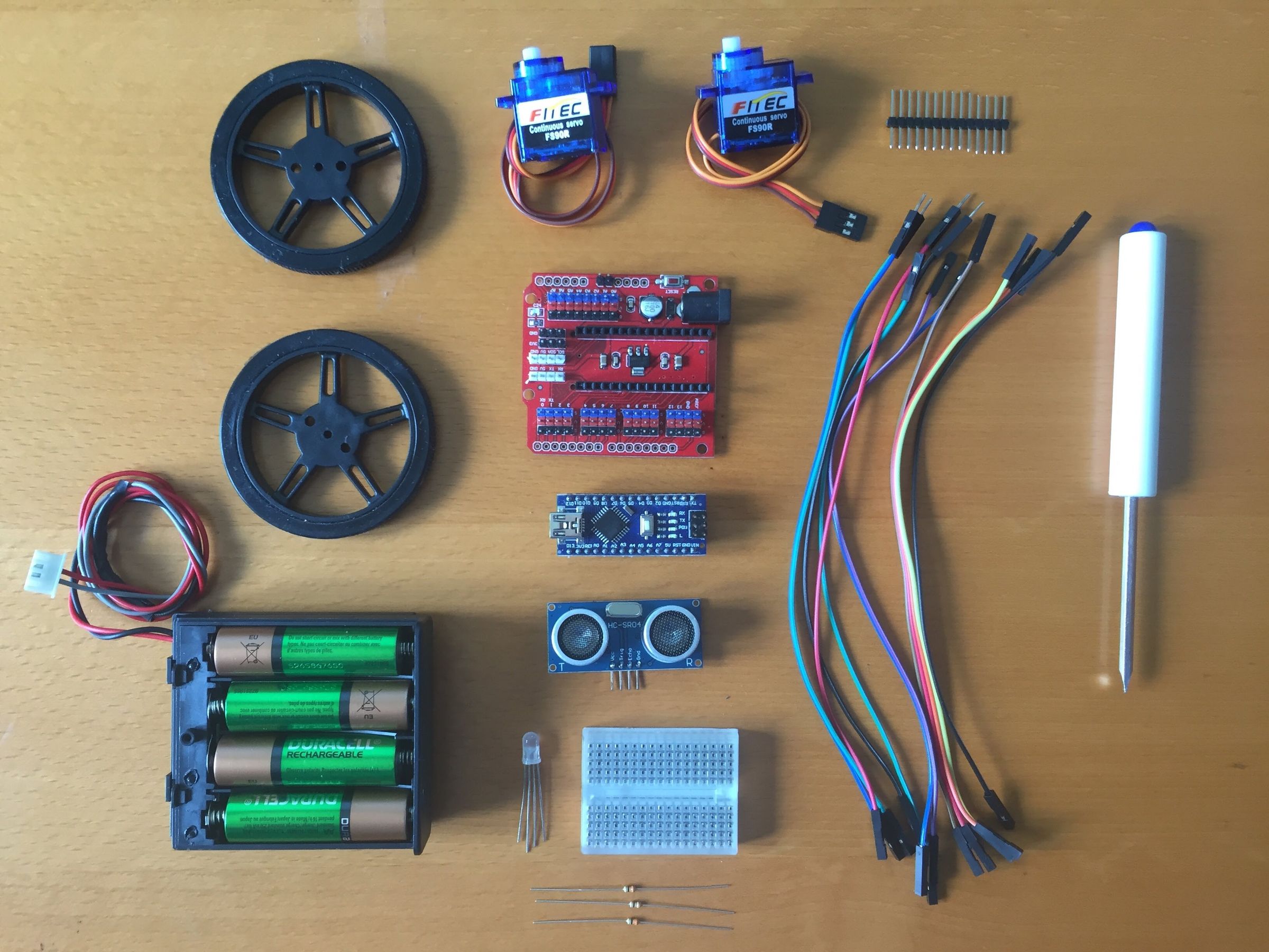 Collision Avoider Vehicle With Arduino Nano : 6 Steps - Instructables