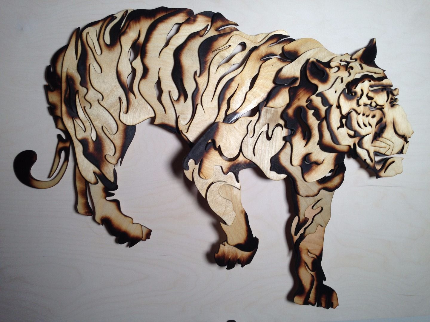 Tiger Sculpture From Scrap Wood : 6 Steps (with Pictures) - Instructables
