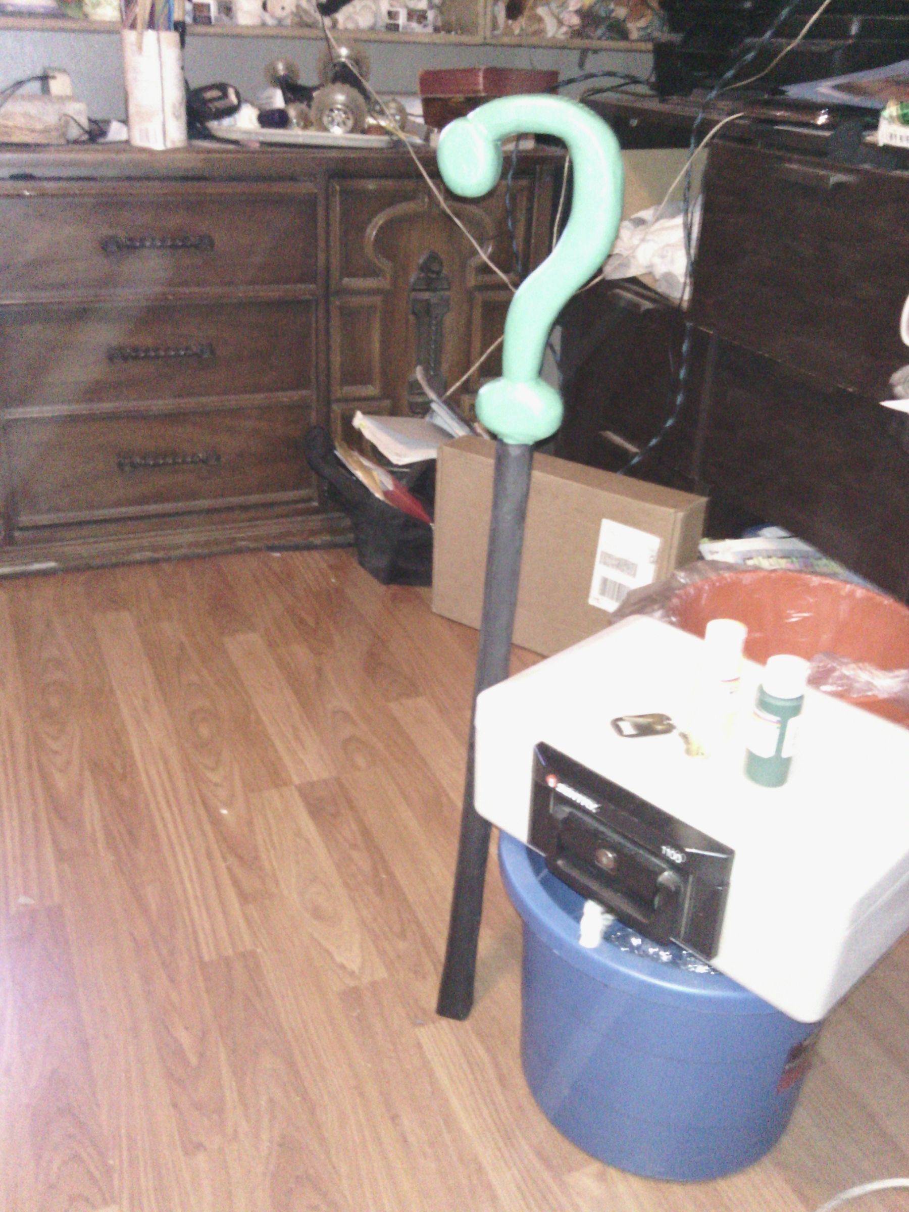 ==Riddler Cane== - Instructables