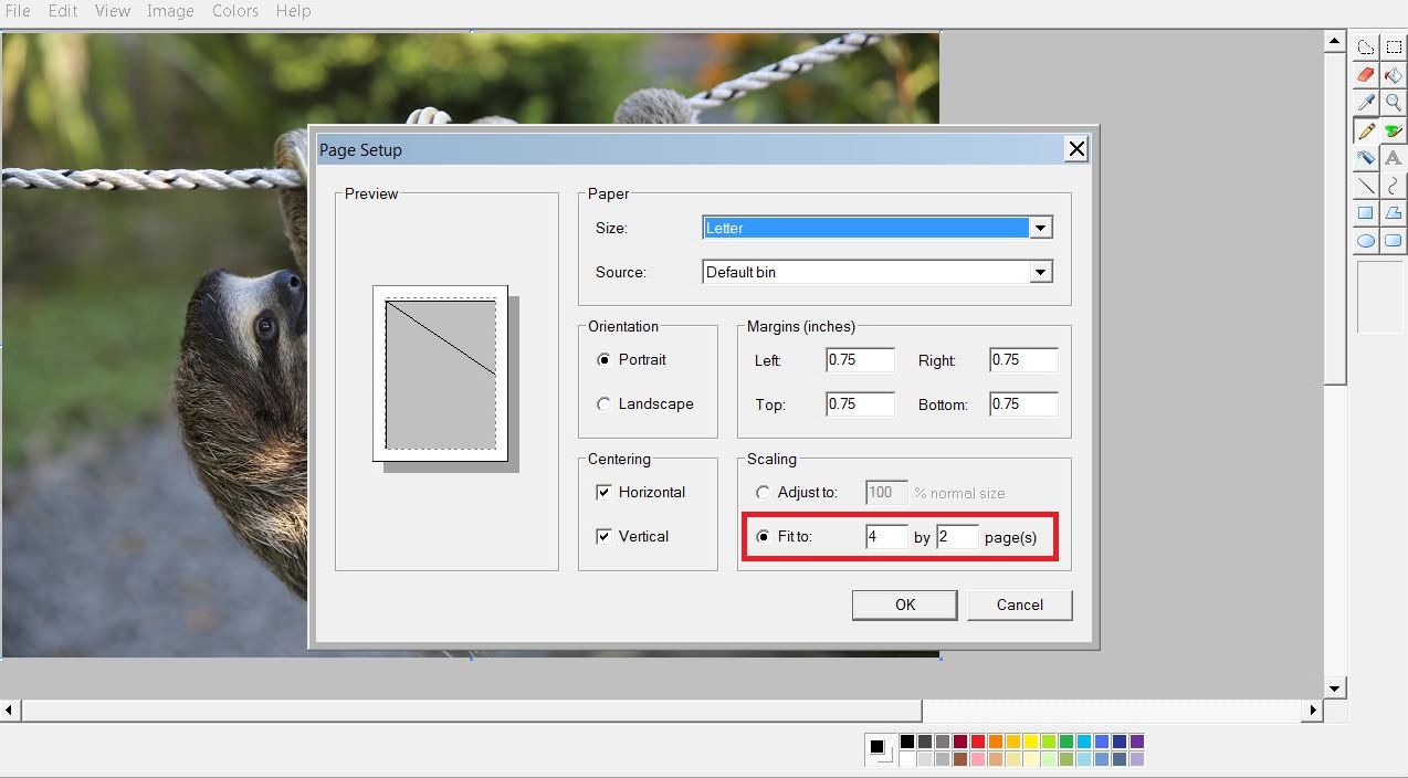 Print 'BIG' (Multipage Method) : 8 Steps (with Pictures) - Instructables