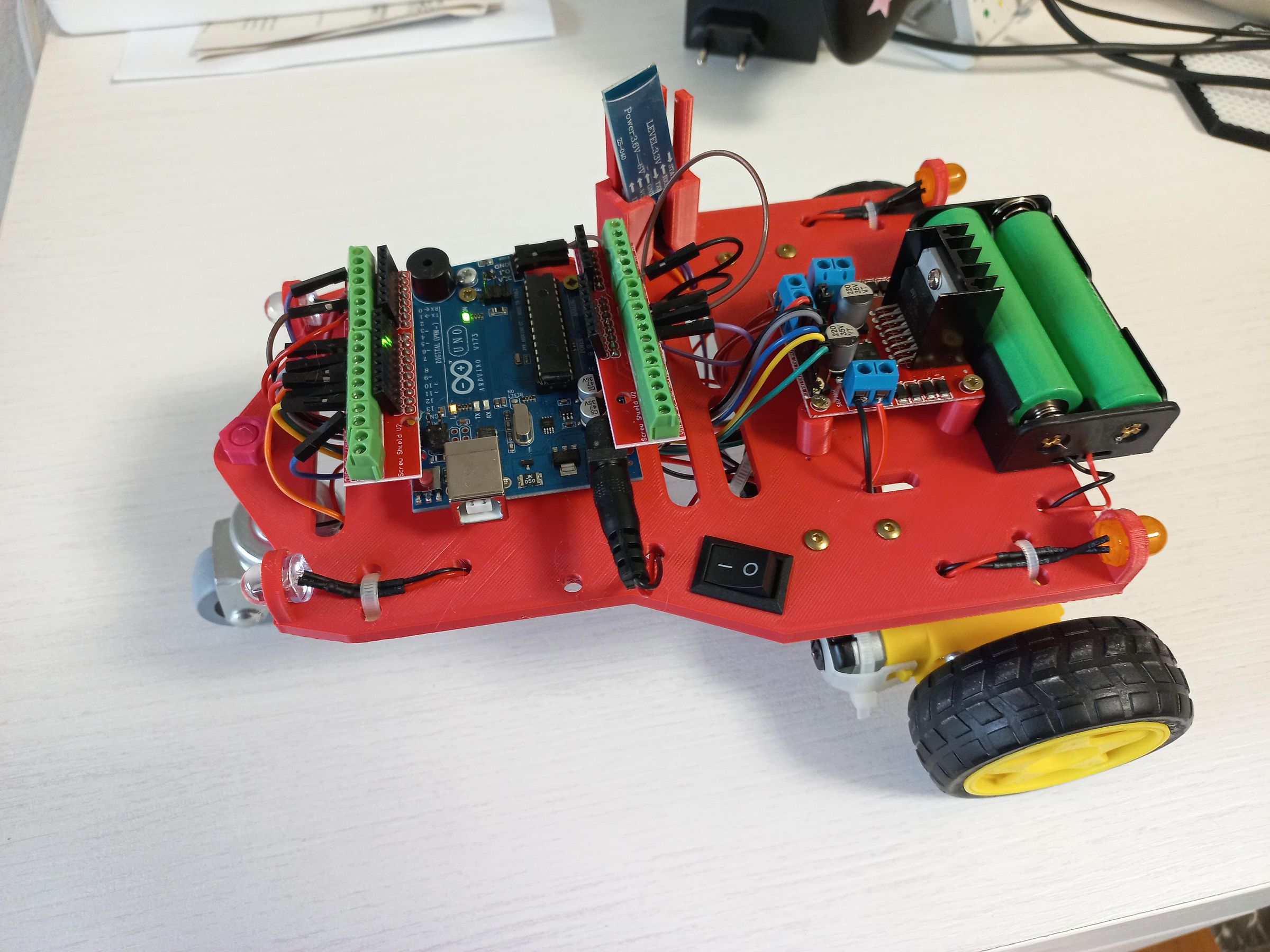 Arduino Bluetooth 2WD Car, With Lights and Horn : 5 Steps - Instructables