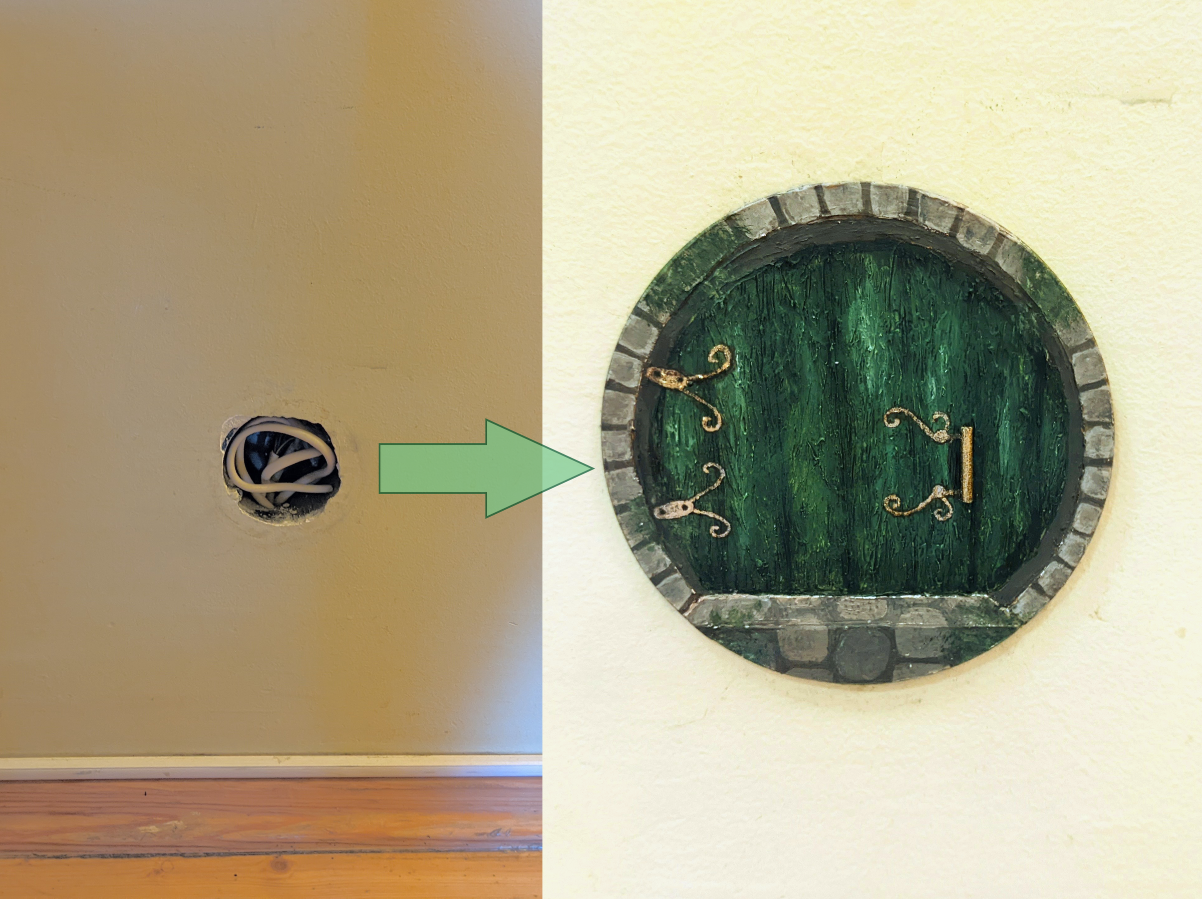 Hobbit Door Cable Cover : 7 Steps (with Pictures) - Instructables