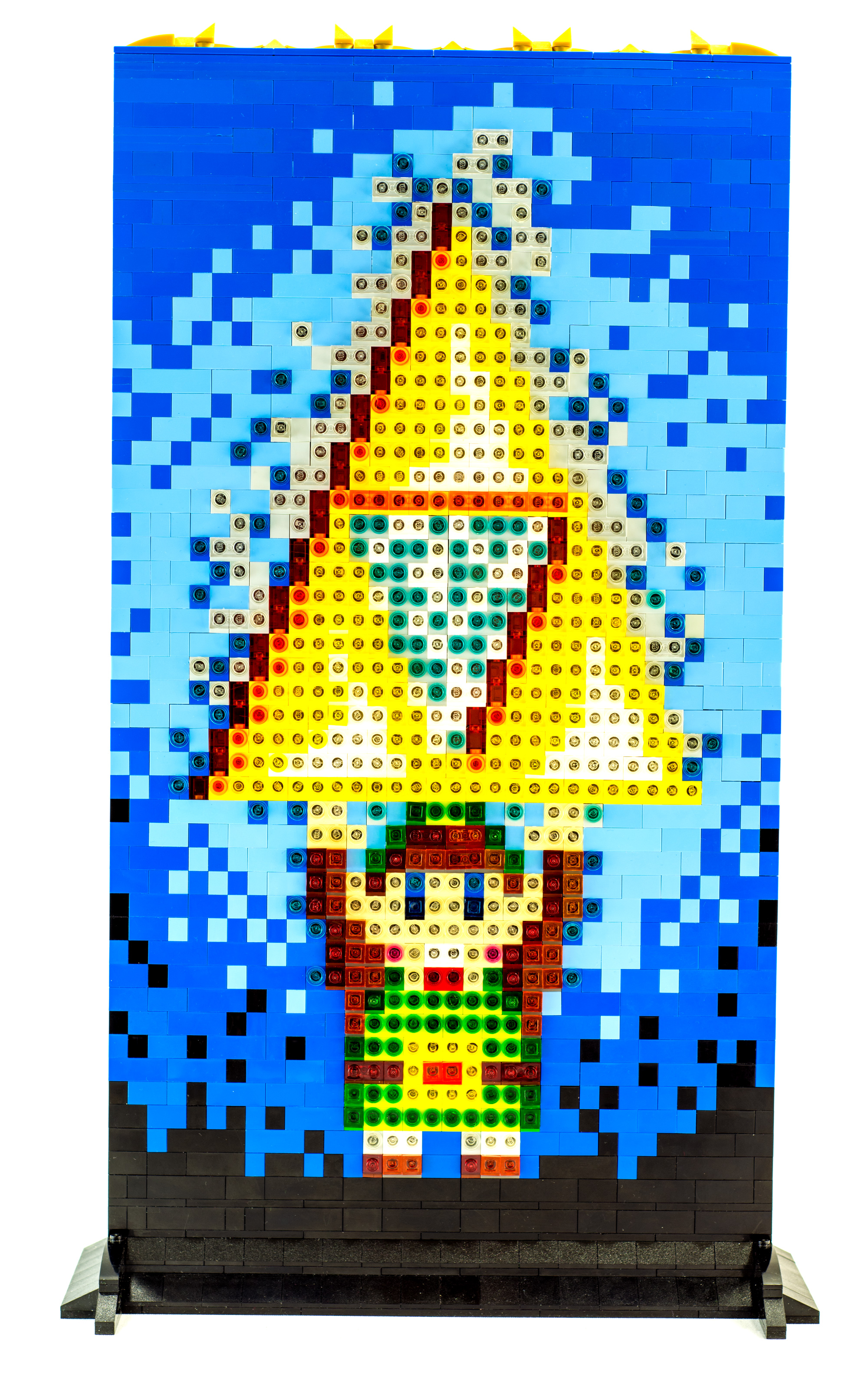 Illuminated Mosaic LEGO Sprite Portraits : 4 Steps (with Pictures ...