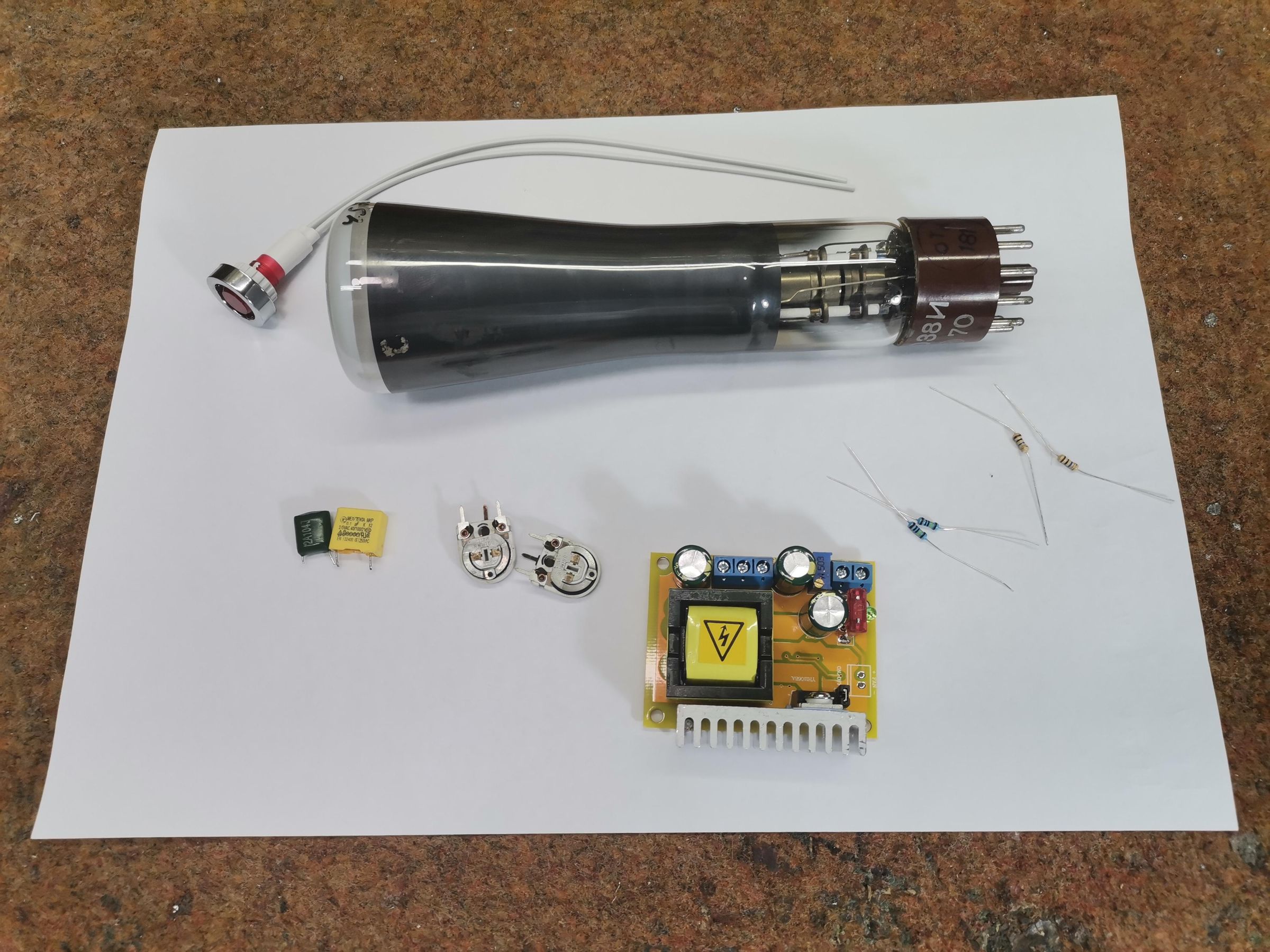 DIY Simplest Small CRT Oscilloscope : 4 Steps - Instructables