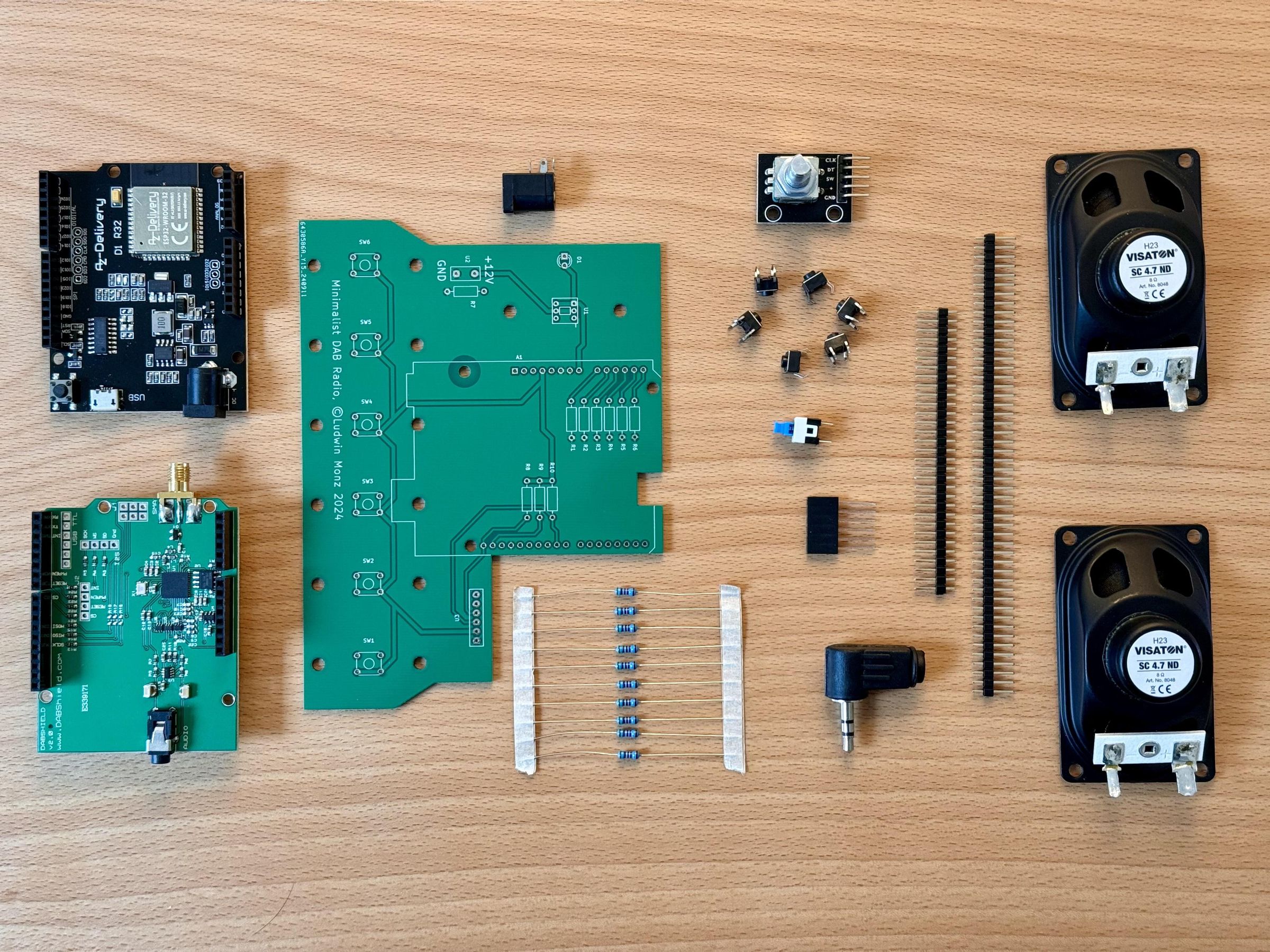 A Minimalistic DAB+ Digital Radio (not Only) for Visually Impaired. an ...
