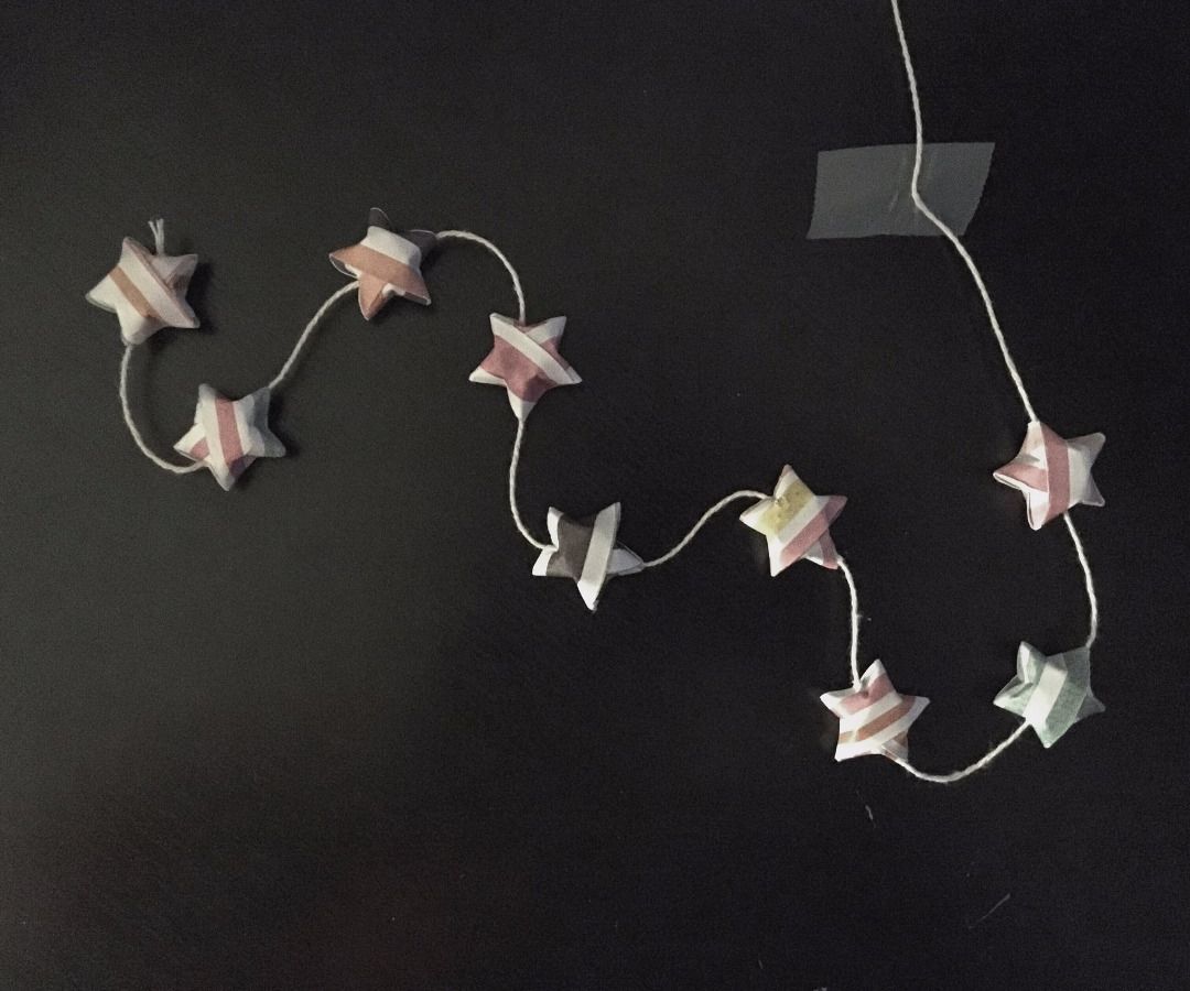 Hanging Lucky Stars : 8 Steps (with Pictures) - Instructables