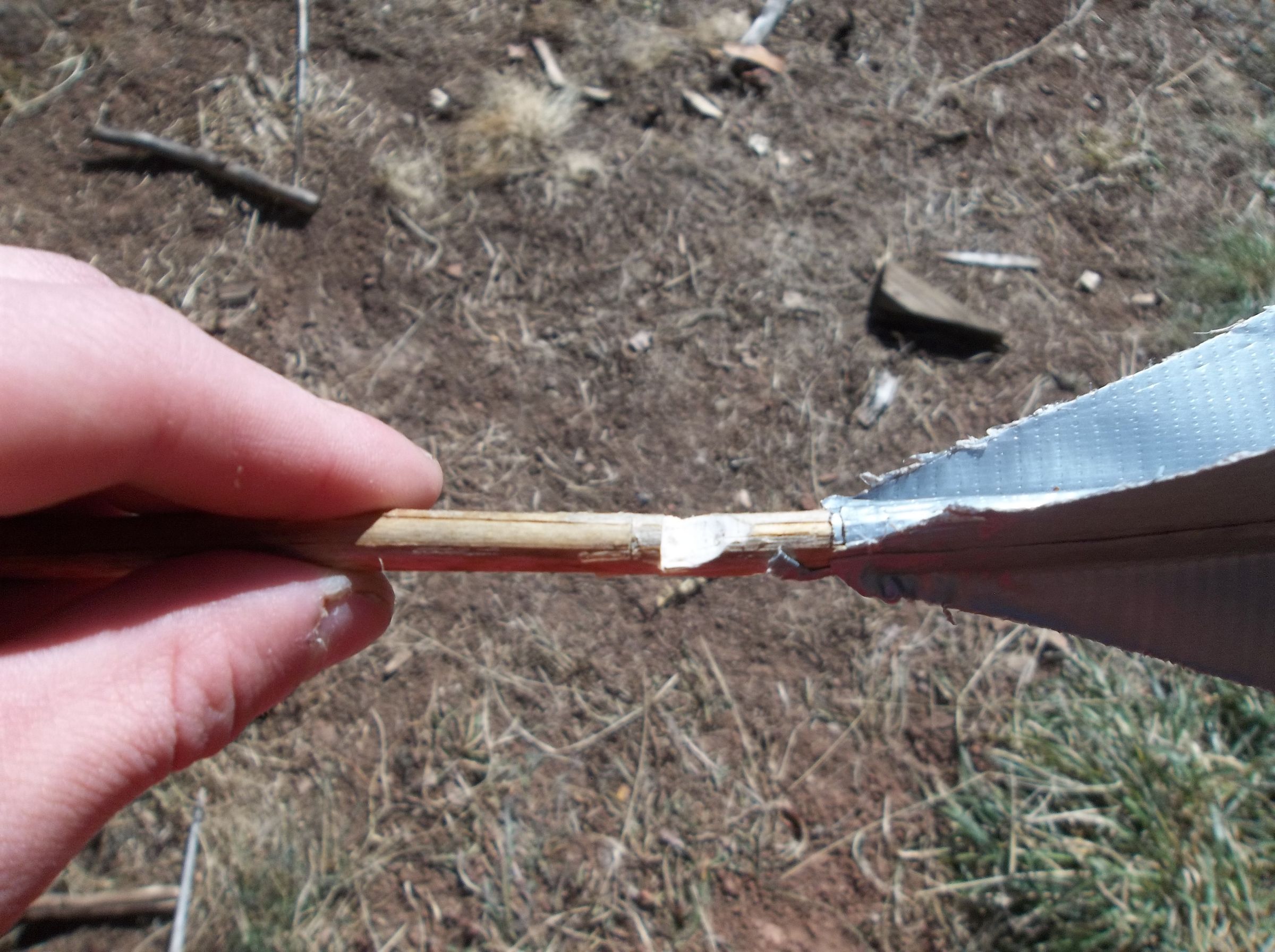 The Pathfinder Dart- Atlatl Using String(With Duct Tape Fletching) : 6 ...